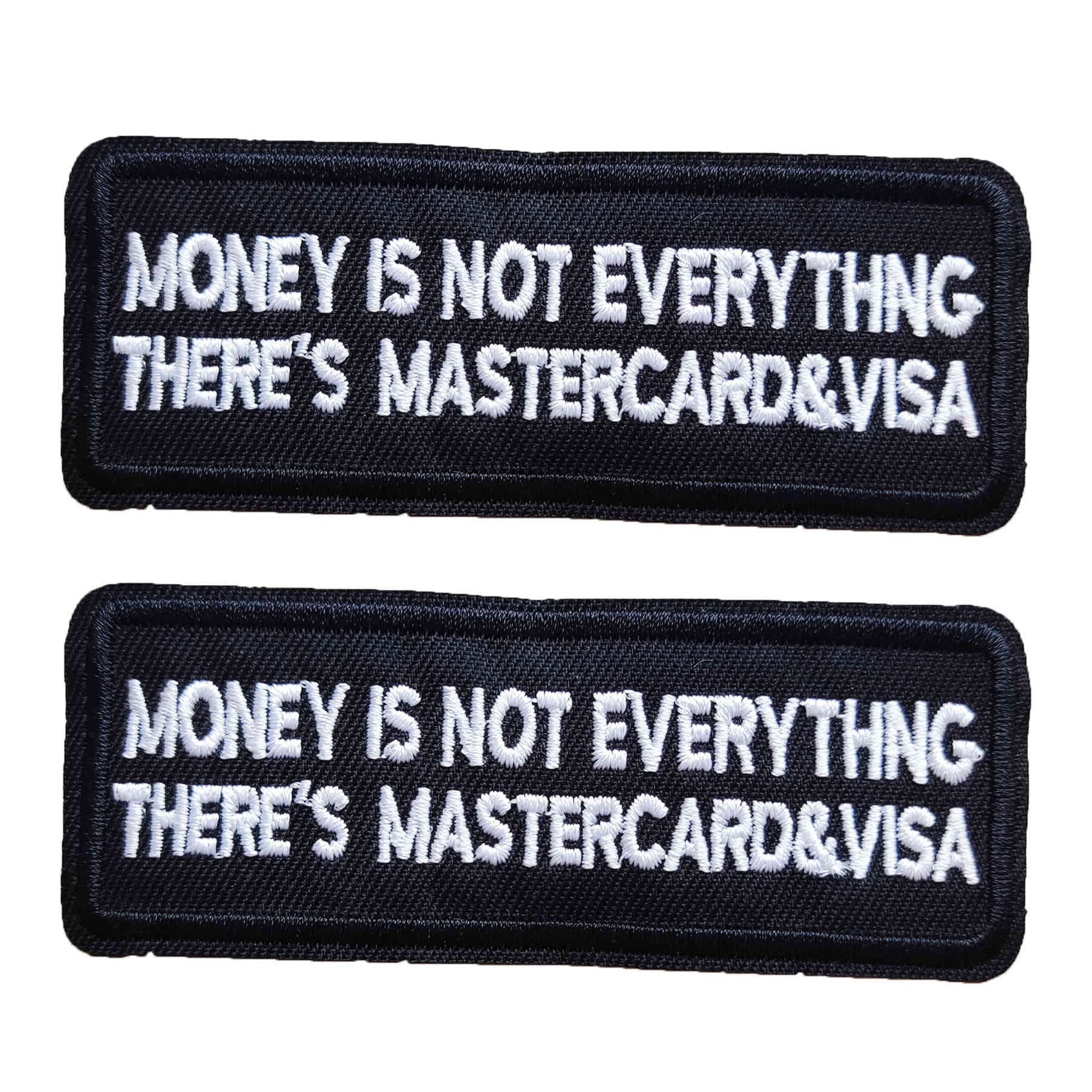 Amazon.com: Funny Quotes Embroidered Patch, 2PCS Money is Not ...