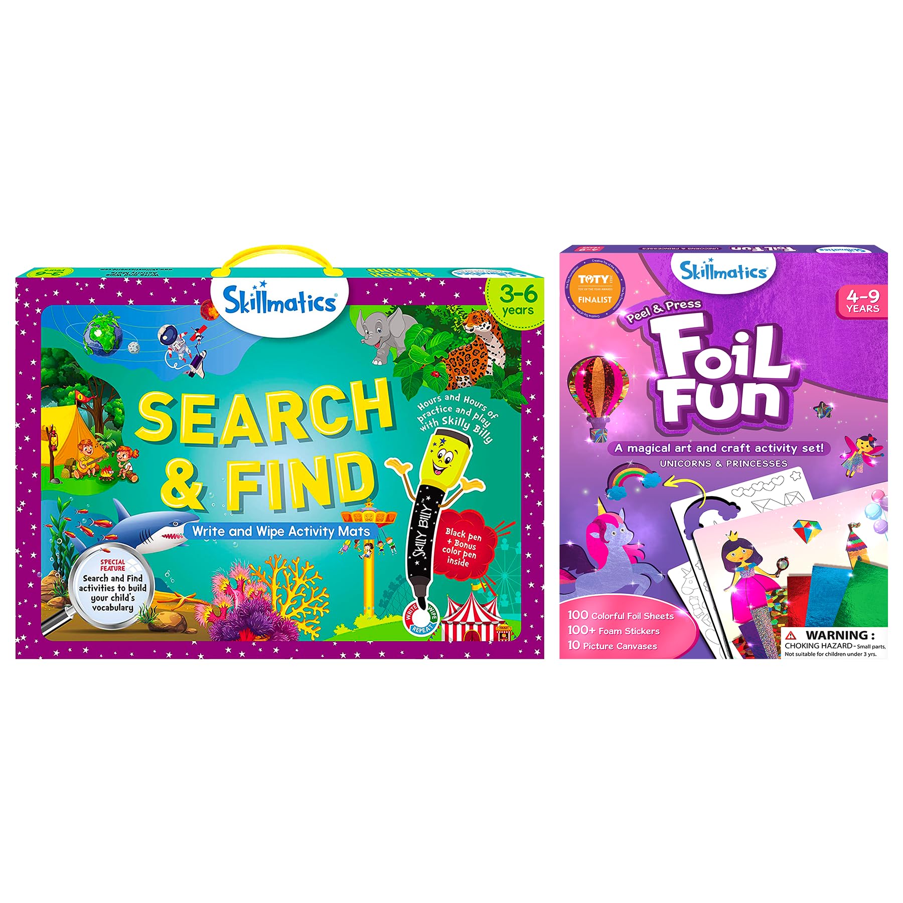 Amazon.com: Skillmatics Search & Find and Foil Fun Unicorns ...