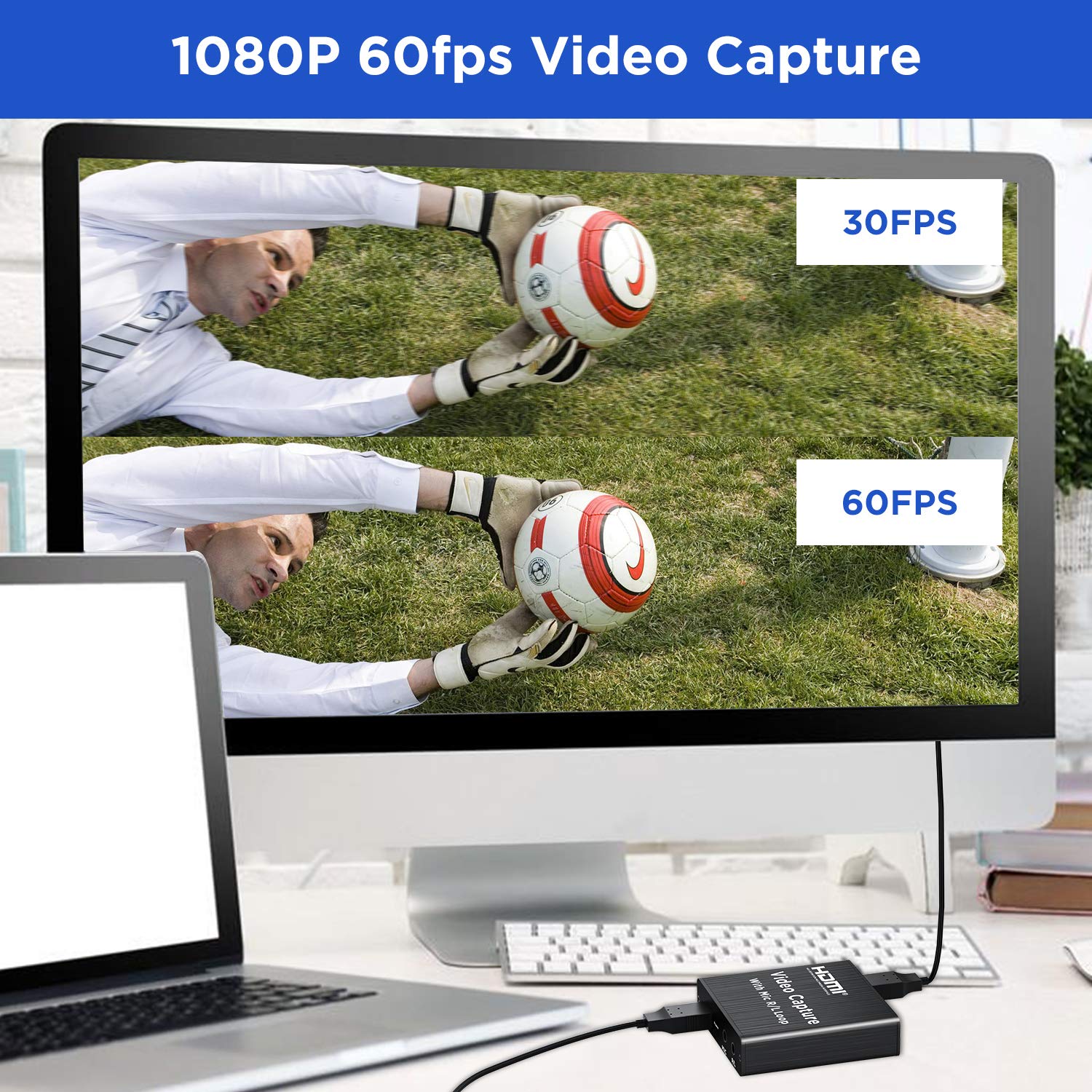 Readyxio Game Capture Card, 4...B08LMSHRW4 | Encarguelo.com