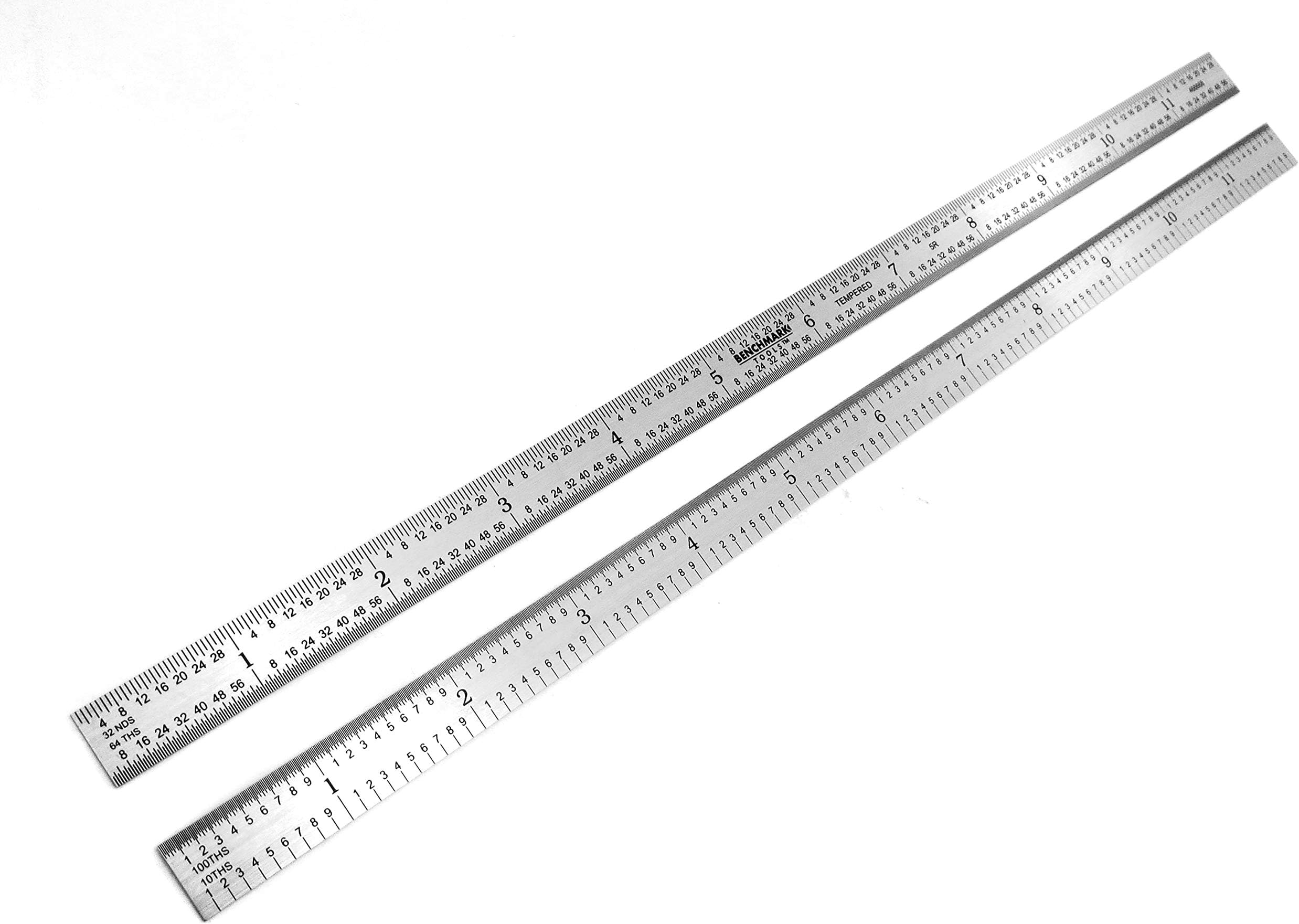 General Tools CF1249MD 12-Inch Metric/Decimal SS Rule - Construction ...