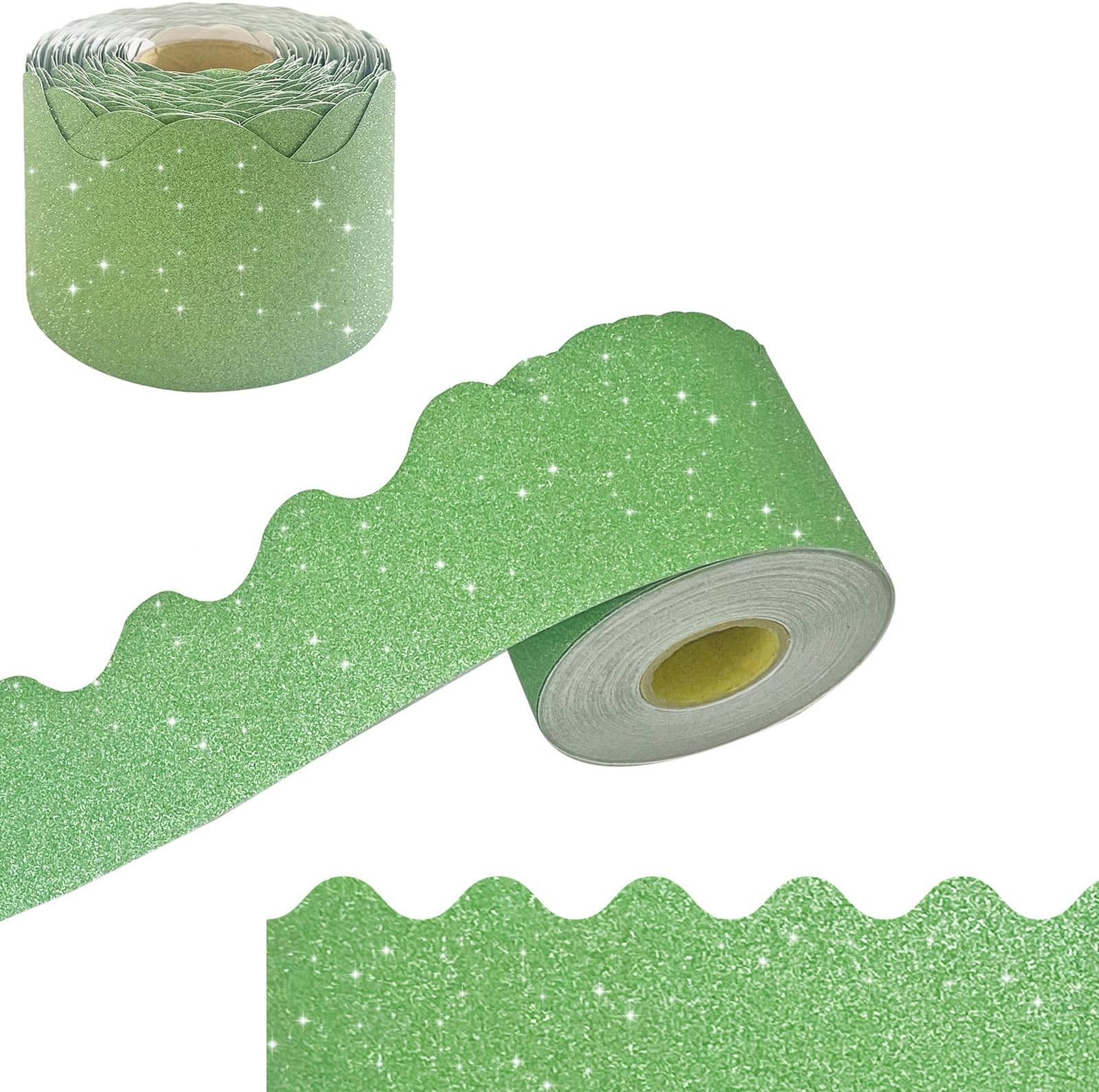 Amazon.com: 65ft Border Trim Bulletin Borders Stickers, Shine Glitter ...