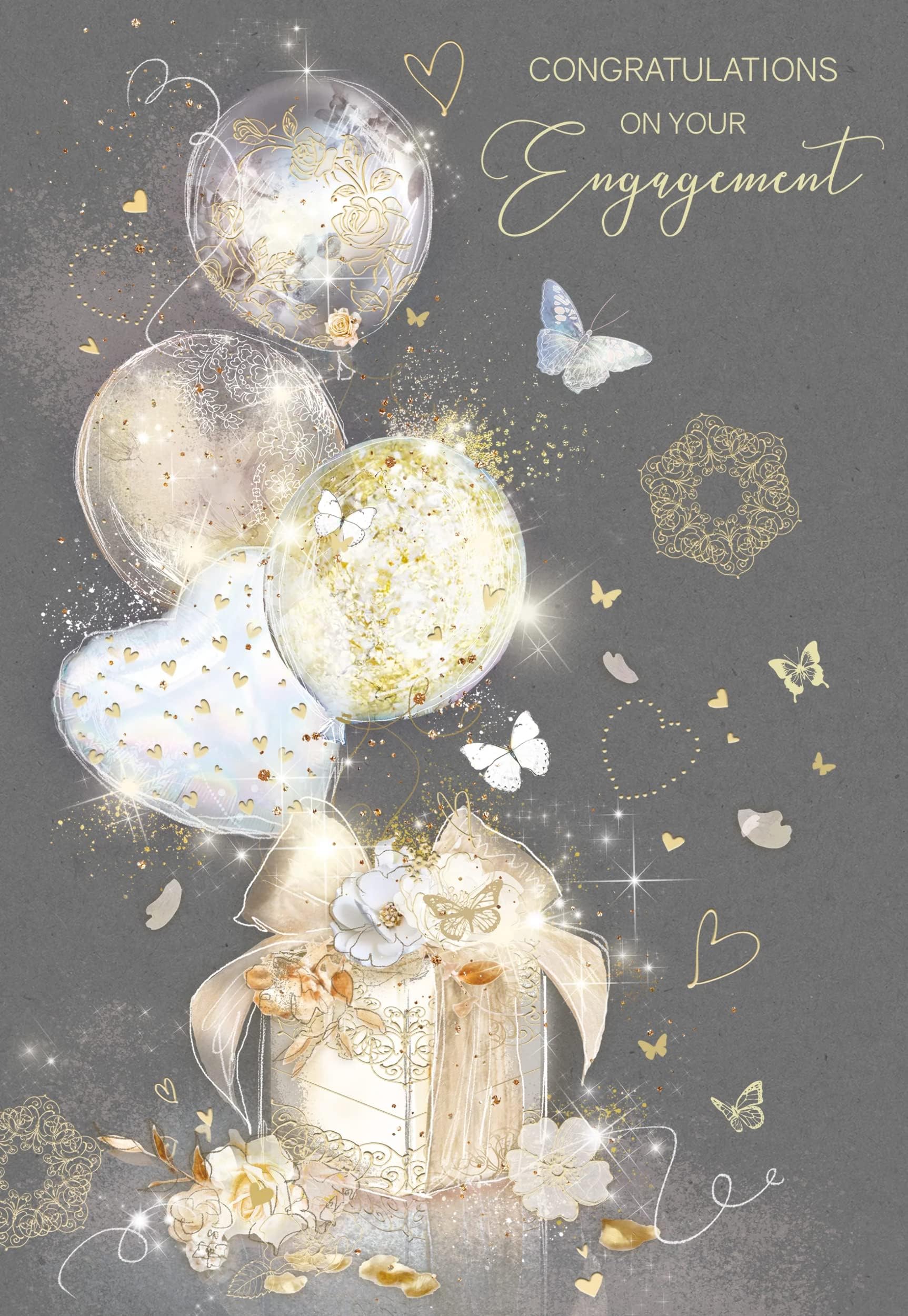 Congratulations on Your Engagement Card, Greeting Card for Engagement ...