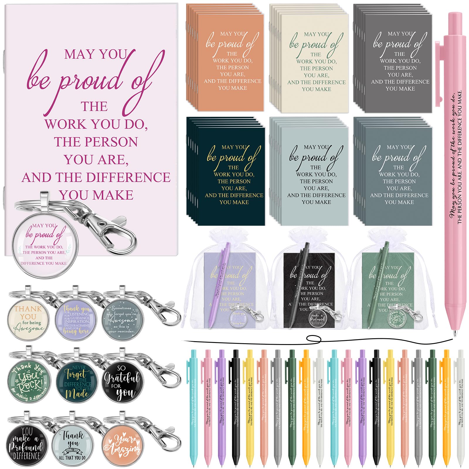 Amazon.com : Chuangdi 60 Sets May You Be Proud Sign Journal Employee ...