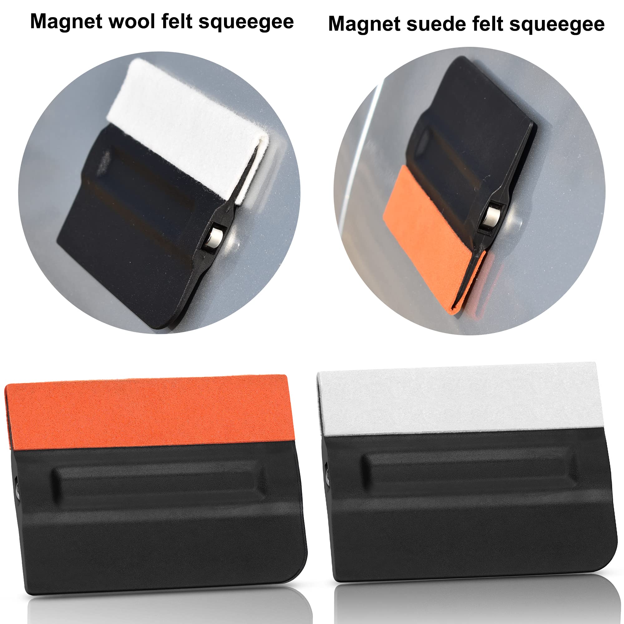 Buy REEVAA Vinyl Wrap Tool Kit with Waist Bag, Vinyl Wrap Tools Pouch ...