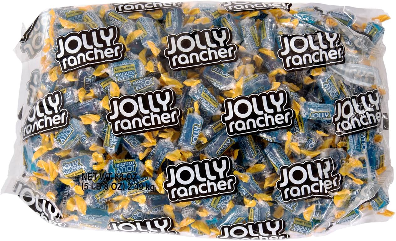 Amazon.com : JOLLY RANCHER Hard Candy, Blue Raspberry Flavor, 88 Ounce ...