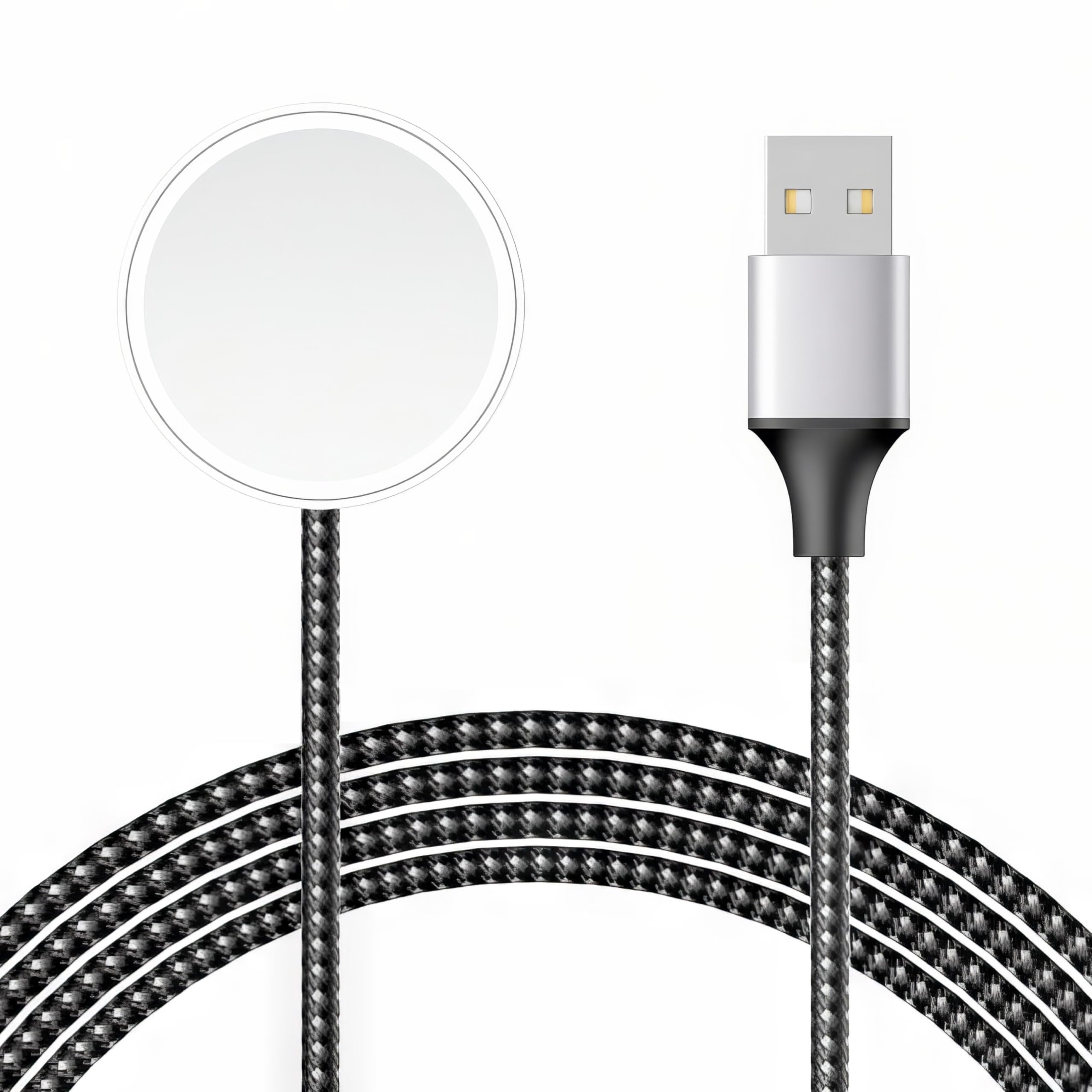 Amazon.com: for Apple Watch Charger Braided, Magnetic Fast Charging ...