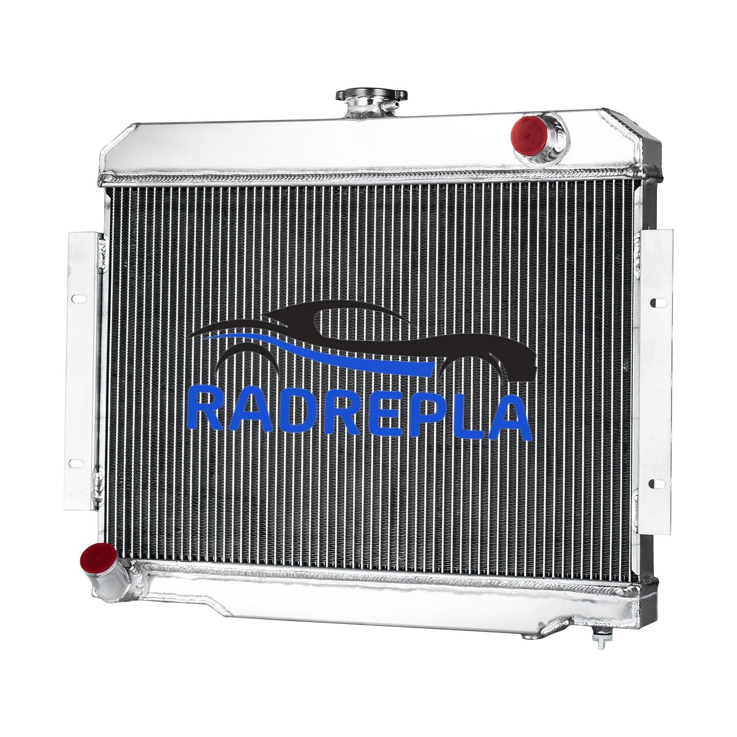 Amazon.com: RADREPLA DPI583 3 Row Aluminum Radiator for 1972-1985 Jeep ...