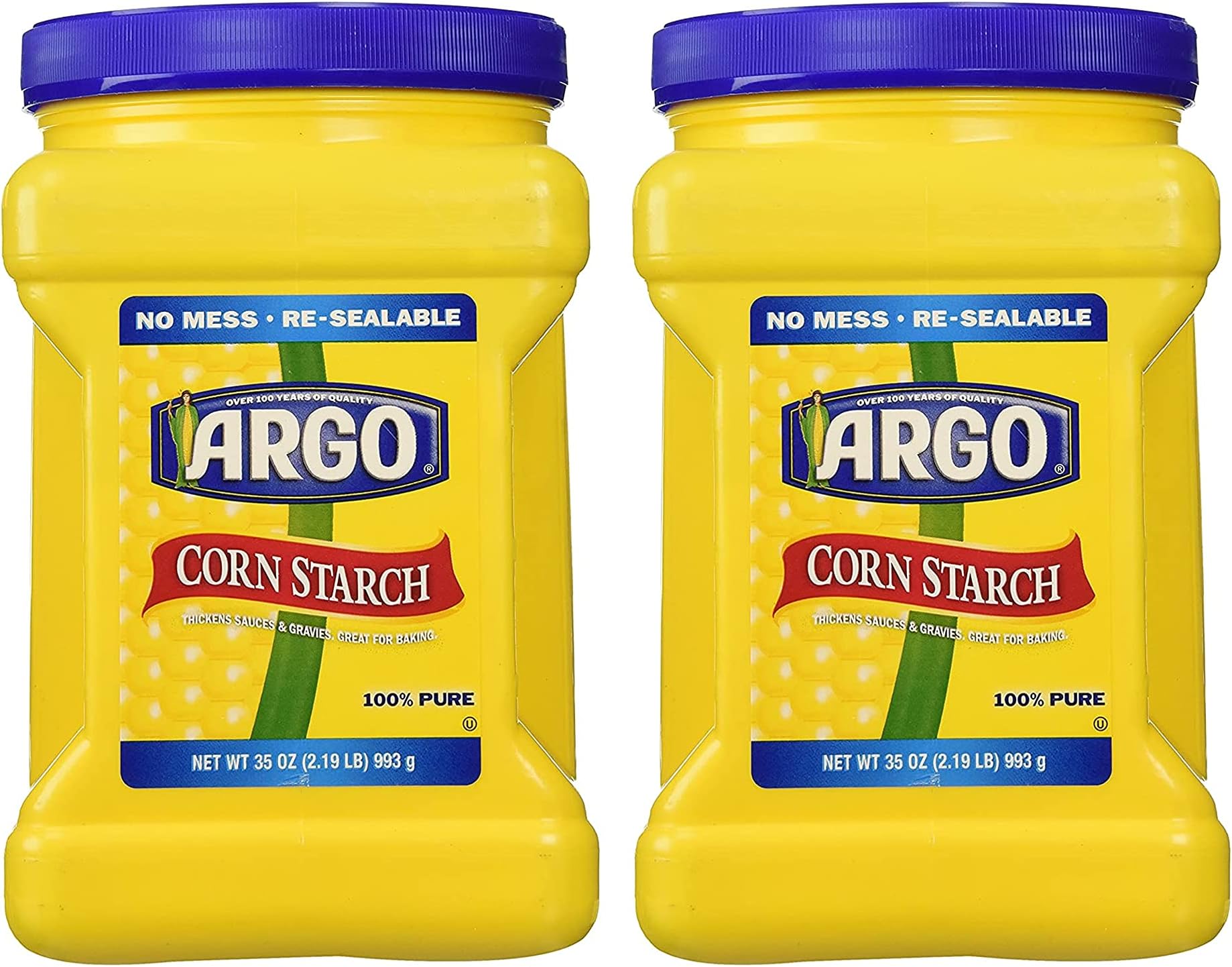 Amazon.com: Argo 100% Pure Corn Starch, 16 Oz : Grocery & Gourmet Food