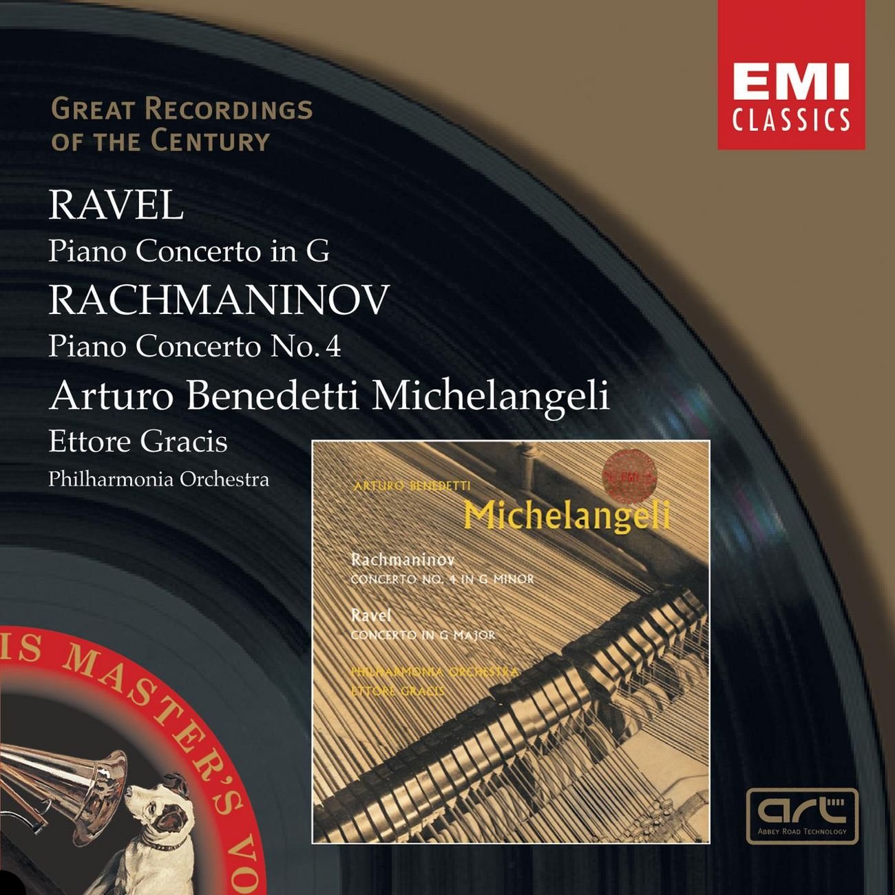 Amazon.co.jp: Ravel&Rachmainov Piano Concerto Benedetti-Michelangeli ...