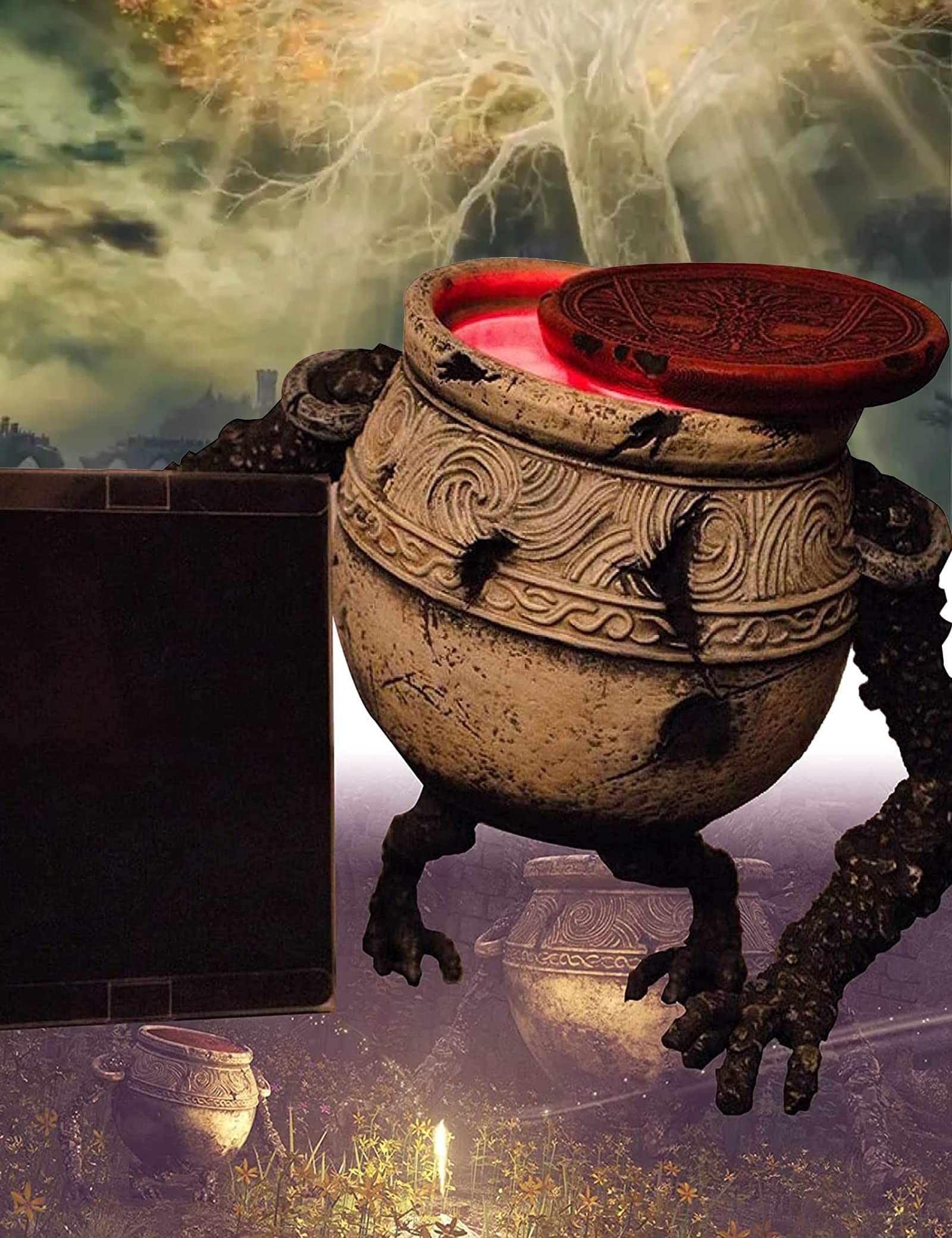 Mysterious Elden Ring Pot Boy Statues Elden Ring Merchandise Pot | Desertcart Japan