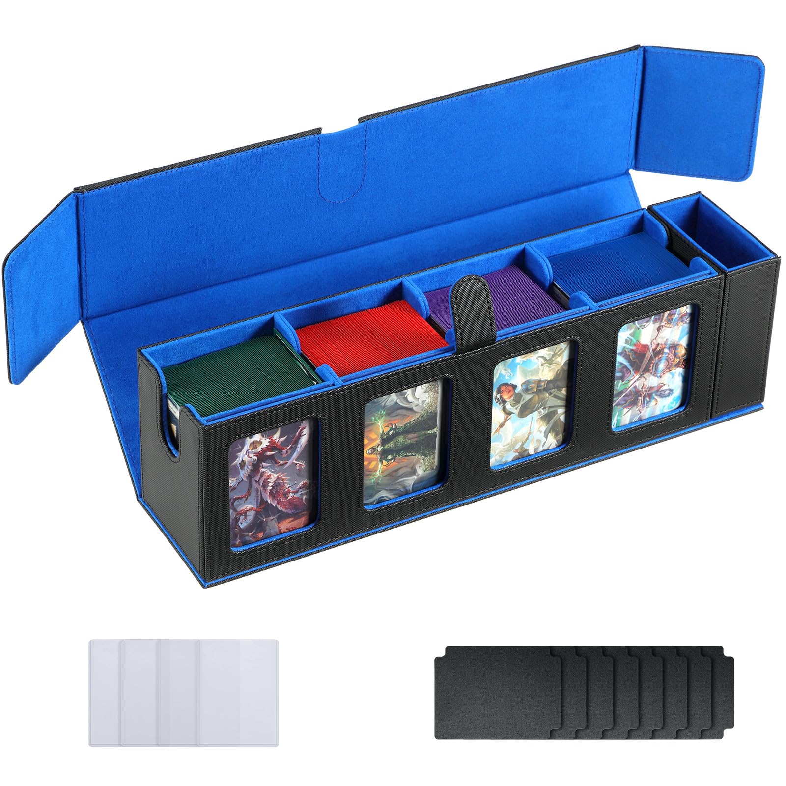 Amazon.com: WPGEAR Trading Card Deck Case for 840 Cards, Storage Box ...