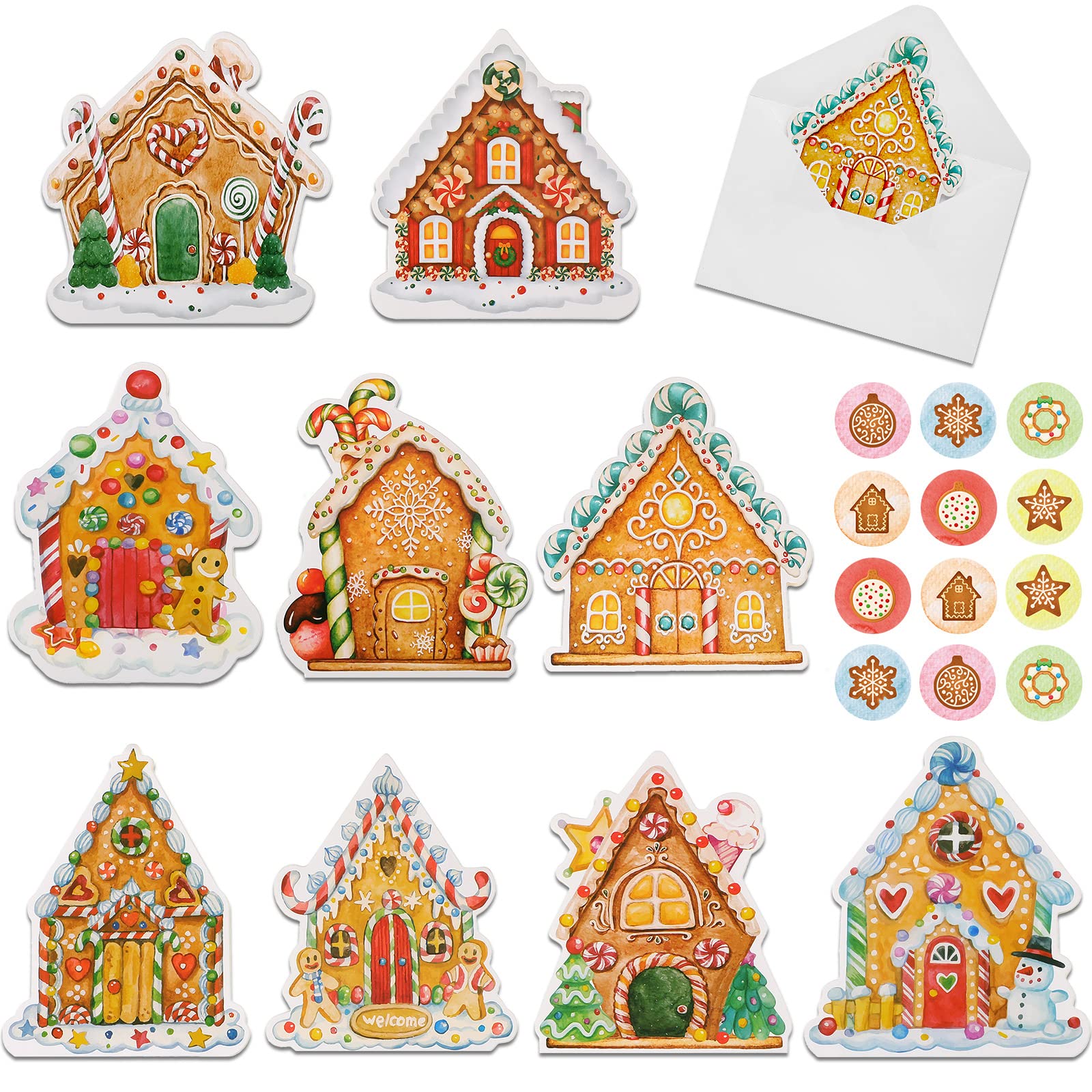 Cute Gingerbread House Clip Art
