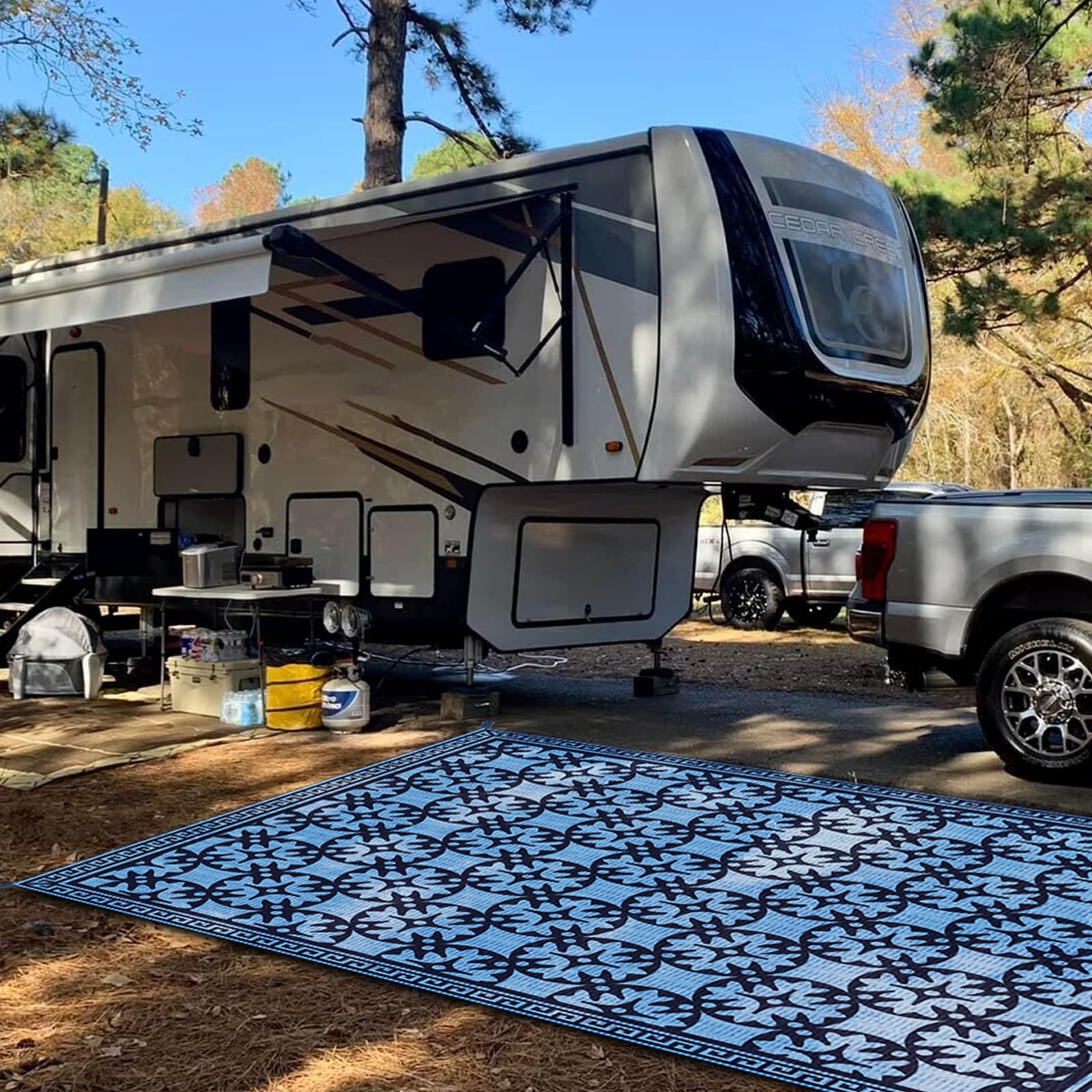 Amazon.com: Afurkuot Patio Rugs Outdoor 9x12 Clearance Waterproof, 9x12 ...