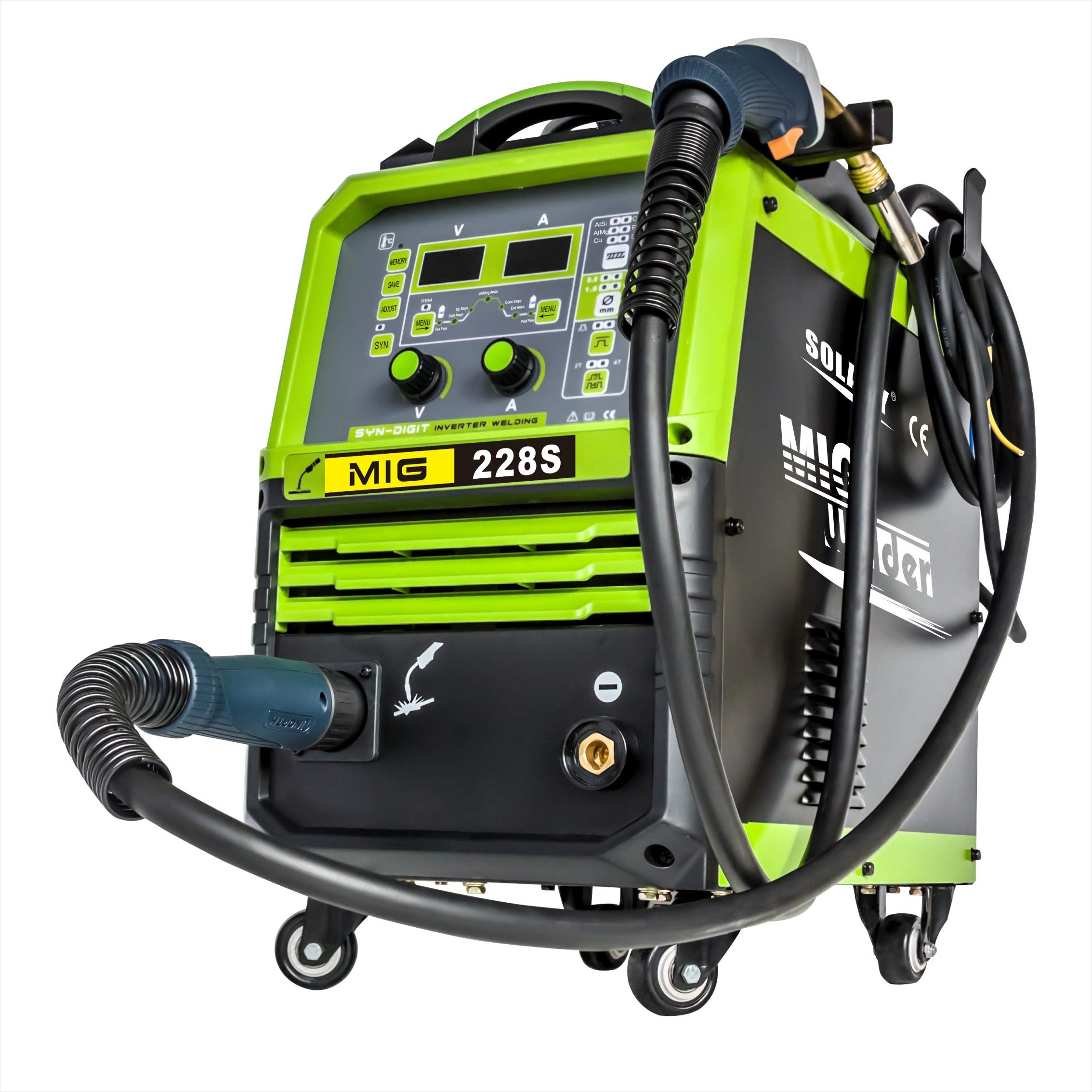 Solary Inverter aluminum MIG Welder - Multi Process IGBT Digital ...