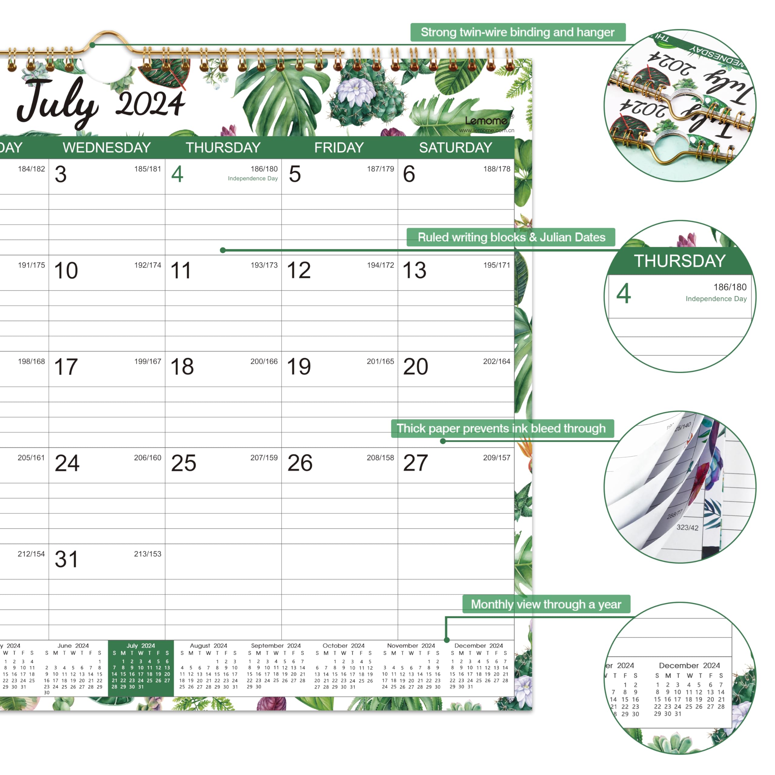 Snapklik.com : Calendar 2024-2025 - 2024-2025 Wall Calendar Covers 18 ...