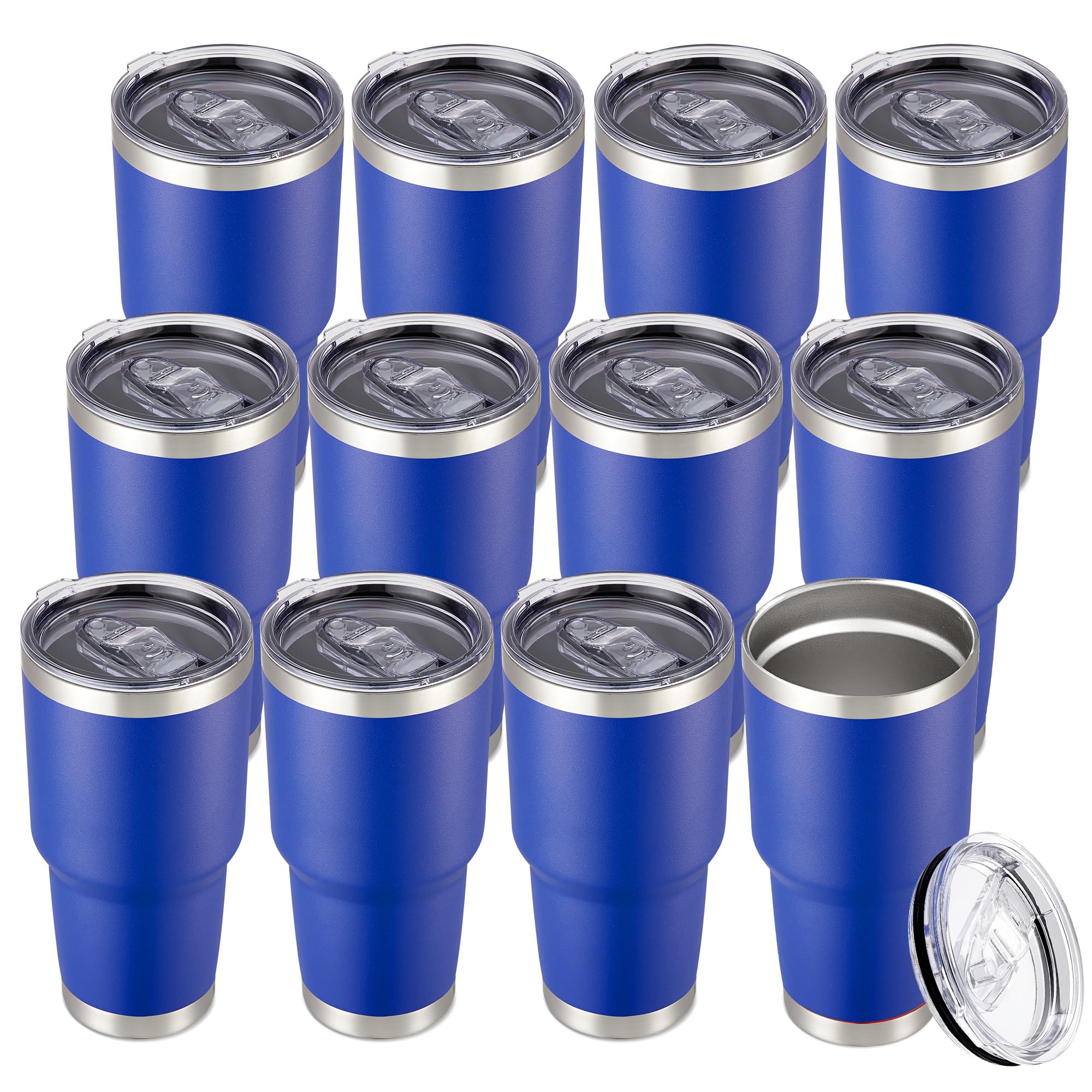 Amazon.com | Cool Yoleb 30 oz Tumbler with Lid Stainless Steel Tumblers ...