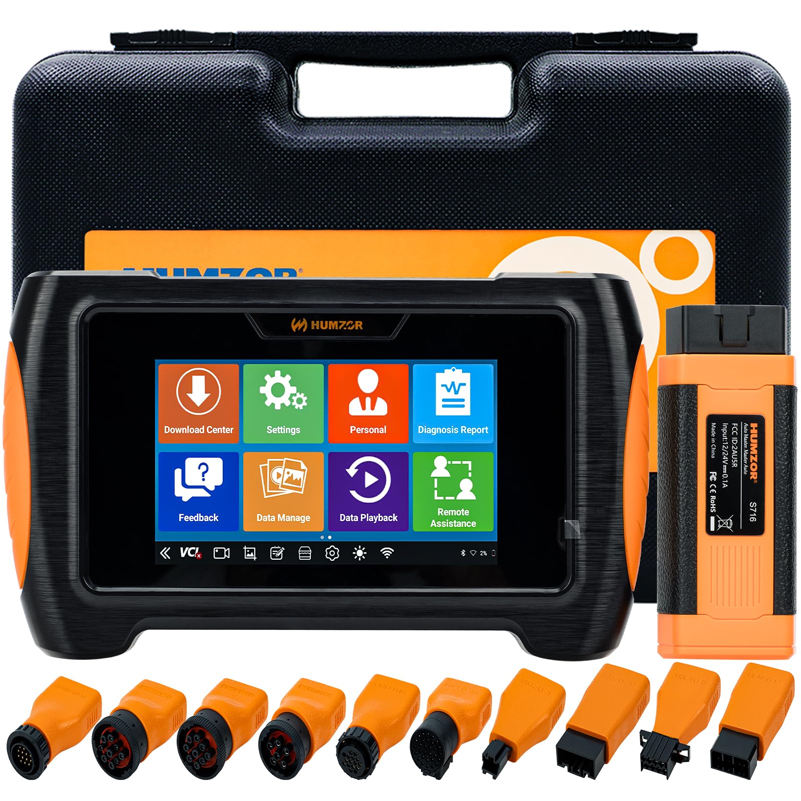 Buy NP816 Heavy Duty Truck Scanner, Semi Trucks 5.5" Full System ...