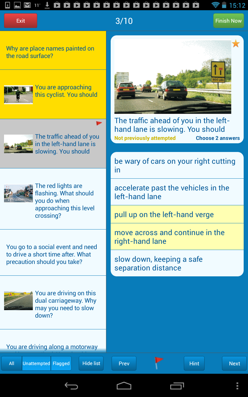 PCV Theory Test and Hazard Perception - App on Amazon Appstore