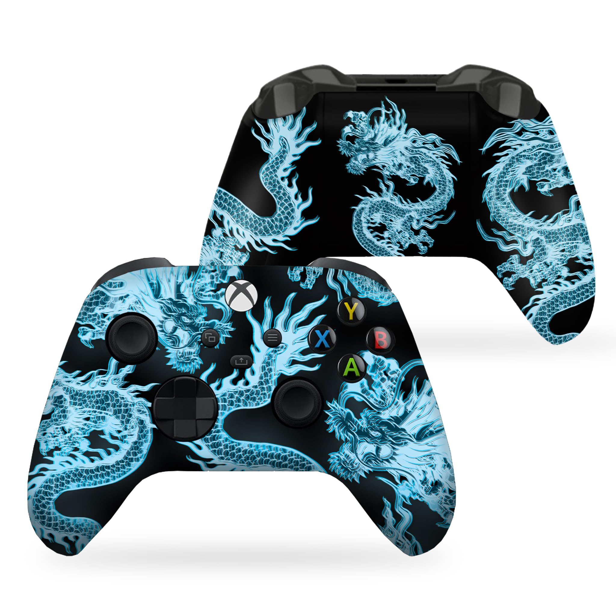 Amazon.com: DreamController Neon Dragons Custom X-box Controller ...