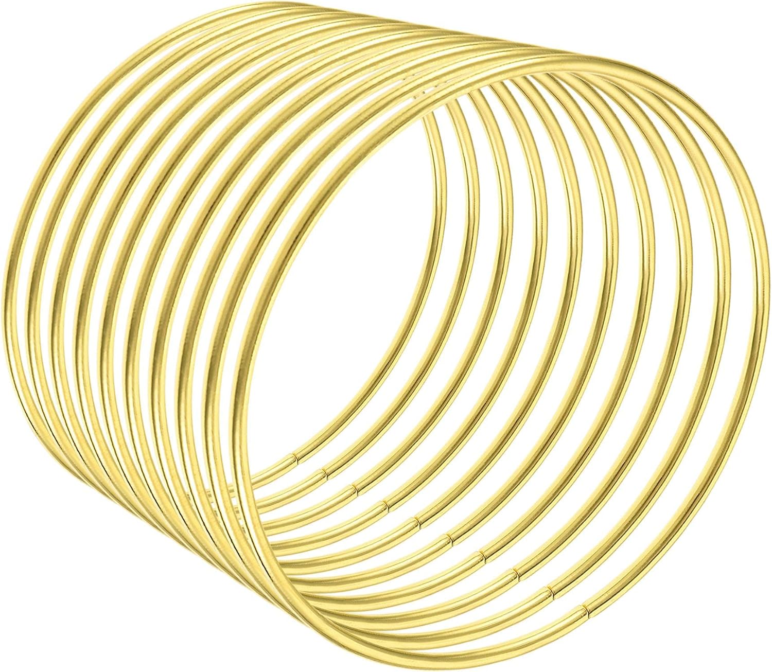 Amazon.com: uxcell Metal Craft Hoops Rings 100mm(4") OD for DIY Wreaths ...