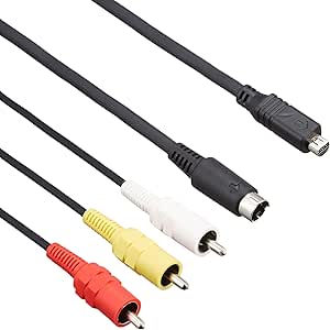 Sony Digital Video Camera Handycam Dedicated AV Cable VMC-15FS : Amazon ...