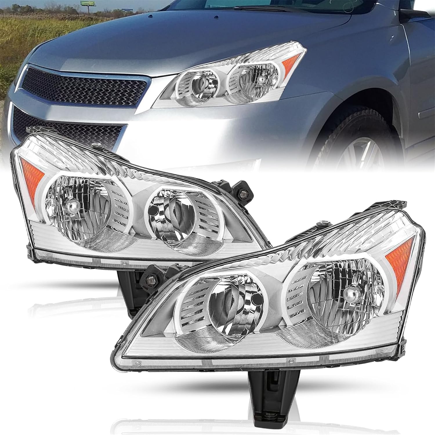 Amazon.com: TUSDAR For 2009 2010 2011 2012 Chevy Traverse LS/LT ...
