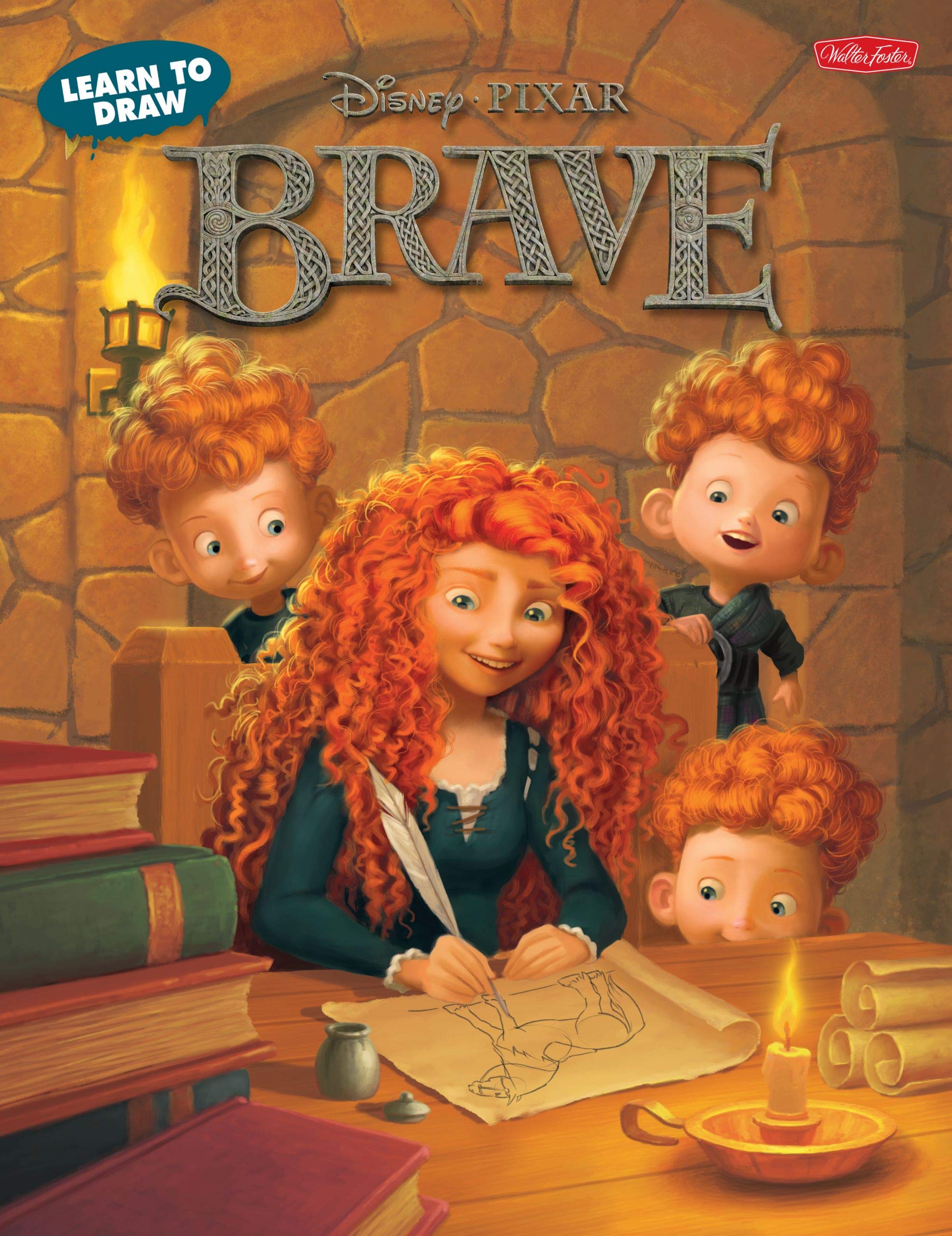 Learn To Draw Disney Pixar Brave Learn To Draw Merida | Desertcart ...