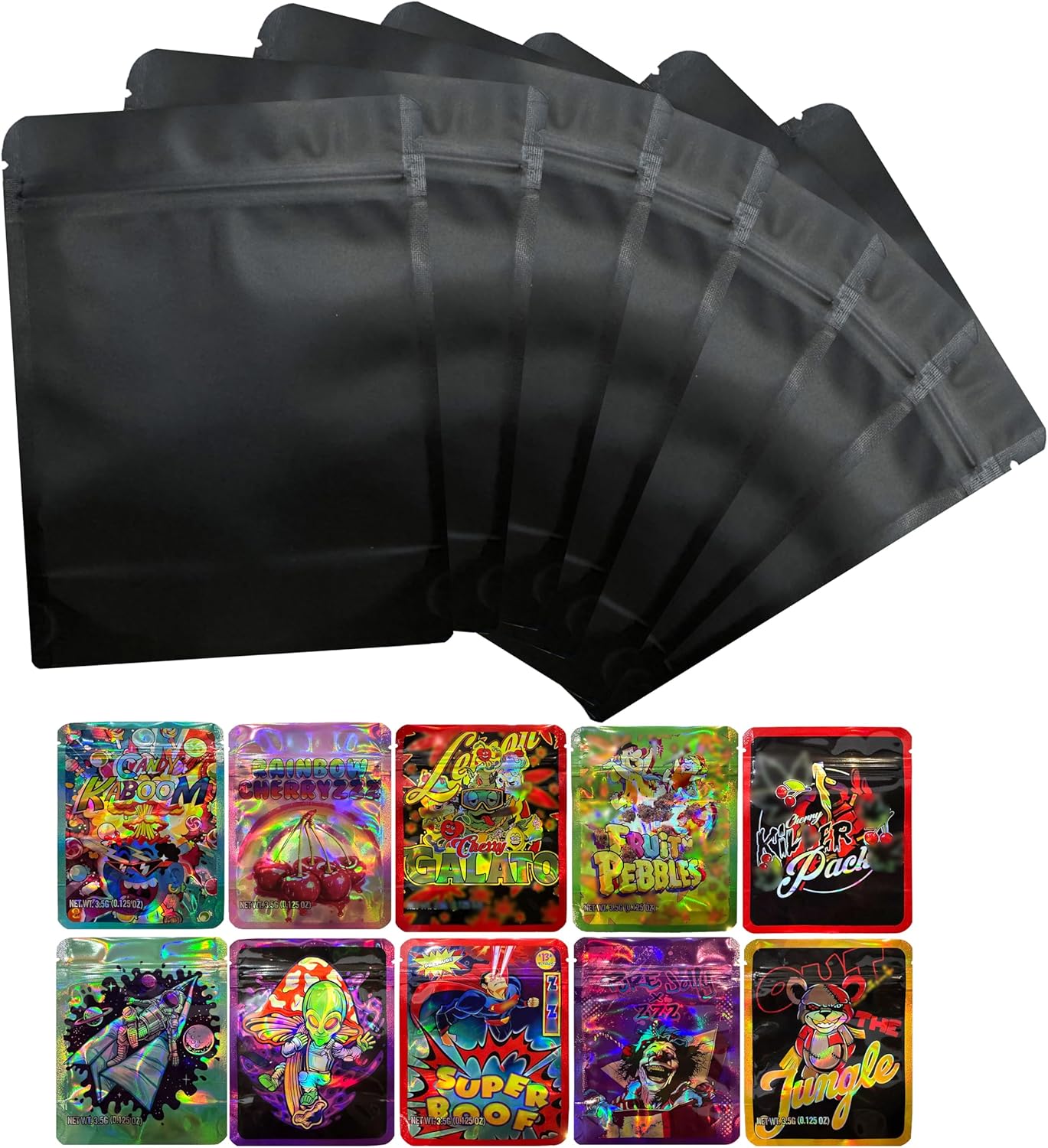 Amazon.com: Ransao 100 Pack R1 Storage Bags, Resealable Candy Bags ...