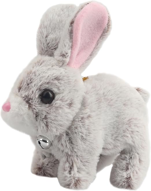 Amazon.com: A-SZCXTOP Easter Hopping Rabbit Electronic Interactive Pet ...
