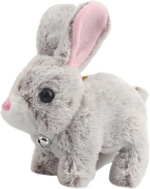 Amazon.com: A-SZCXTOP Electronic Plush Hopping Rabbit Toys for for ...