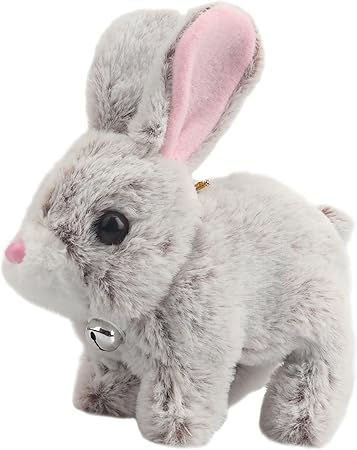 Amazon.com: A-SZCXTOP Easter Hopping Rabbit Electronic Interactive Pet ...