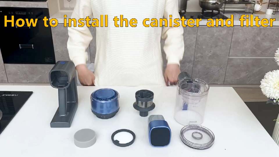 Watch BuTure VC50& How to install the canister and filter on Amazon Live