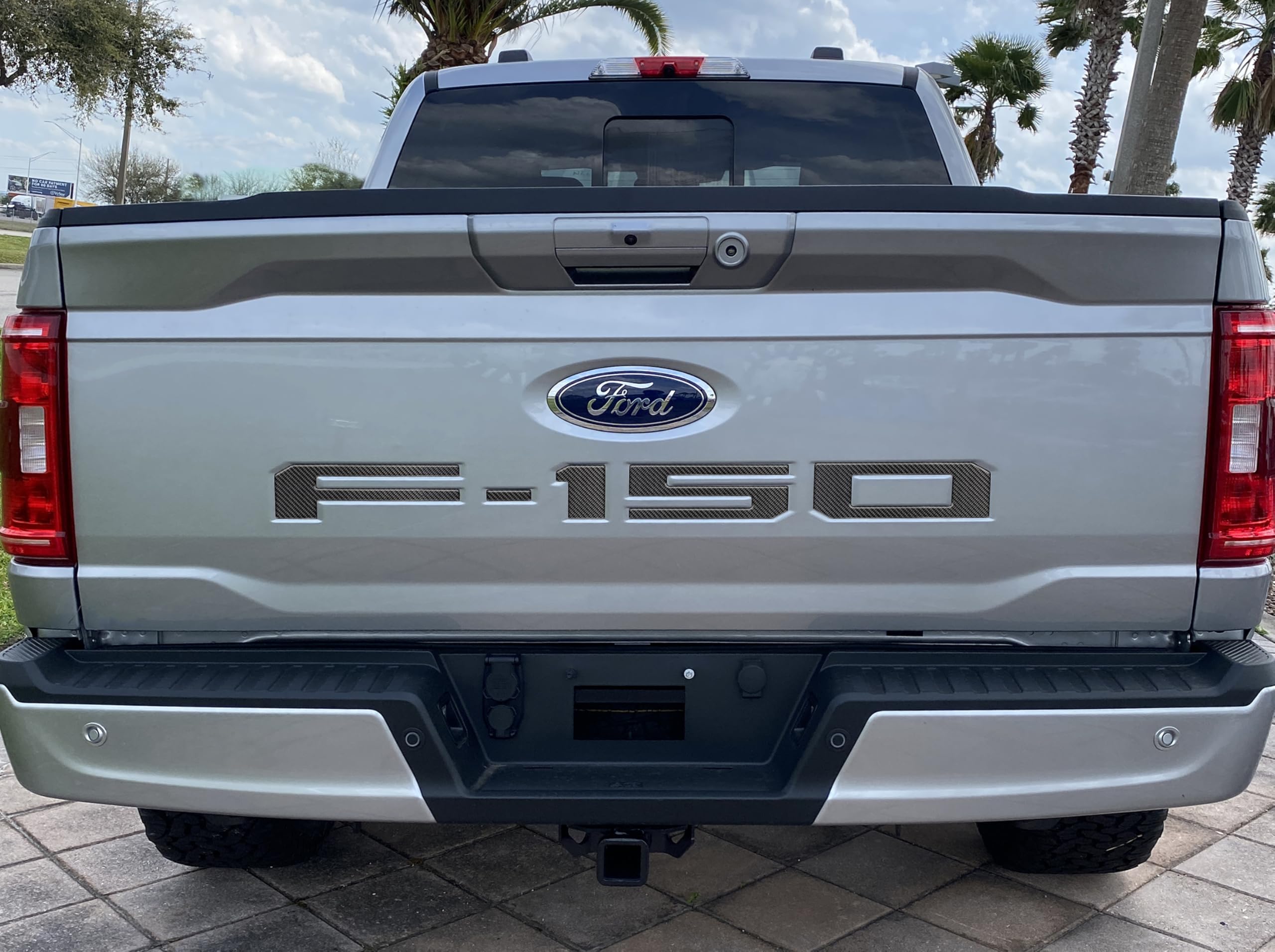 Amazon.com: F-150 Tailgate Emblem Letter Inserts - Compatible with 2021 ...