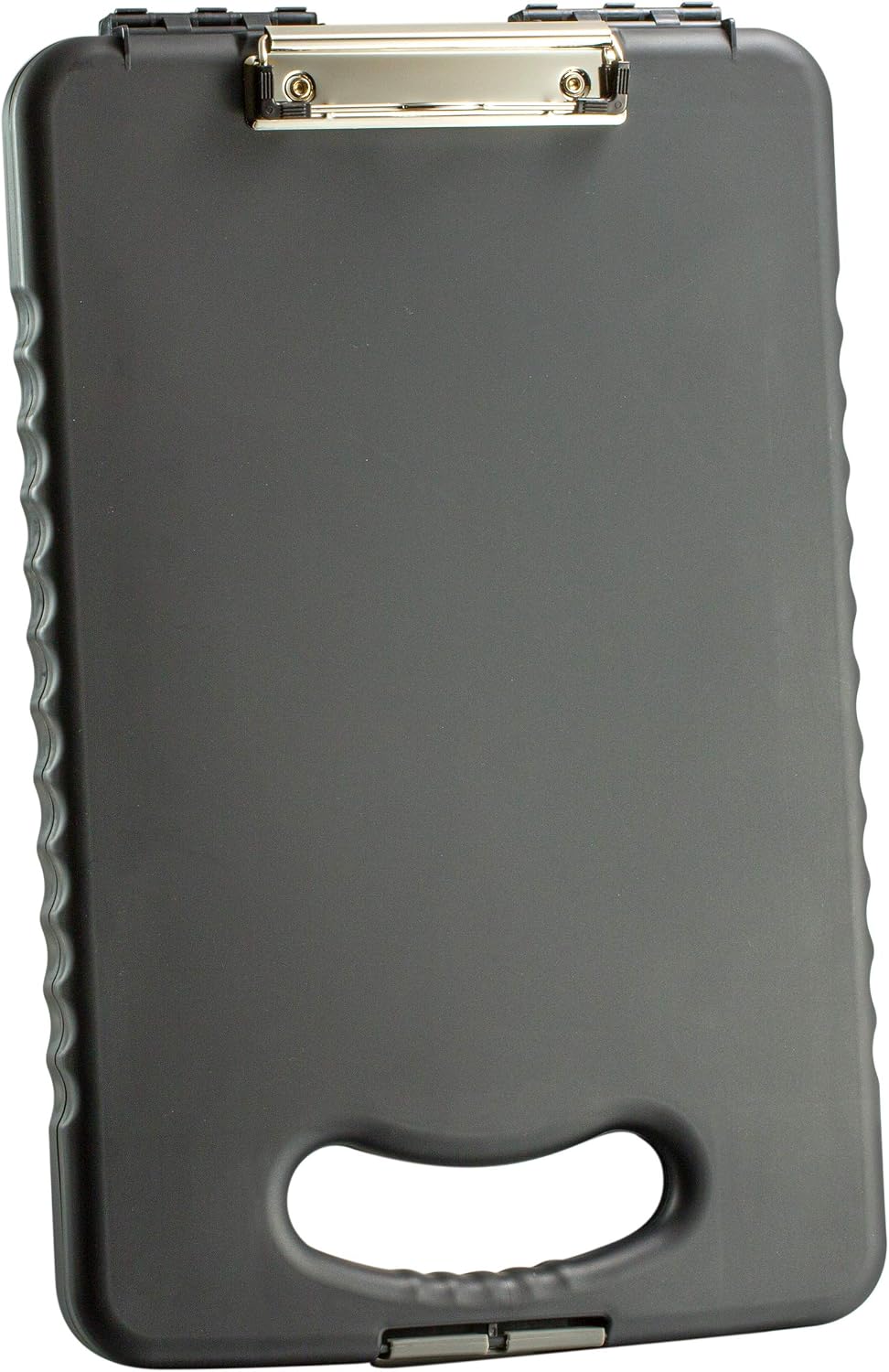 Officemate Klemmbrett mit Ablagefach für Tablet, Anthrazit, 83314, A4 ...