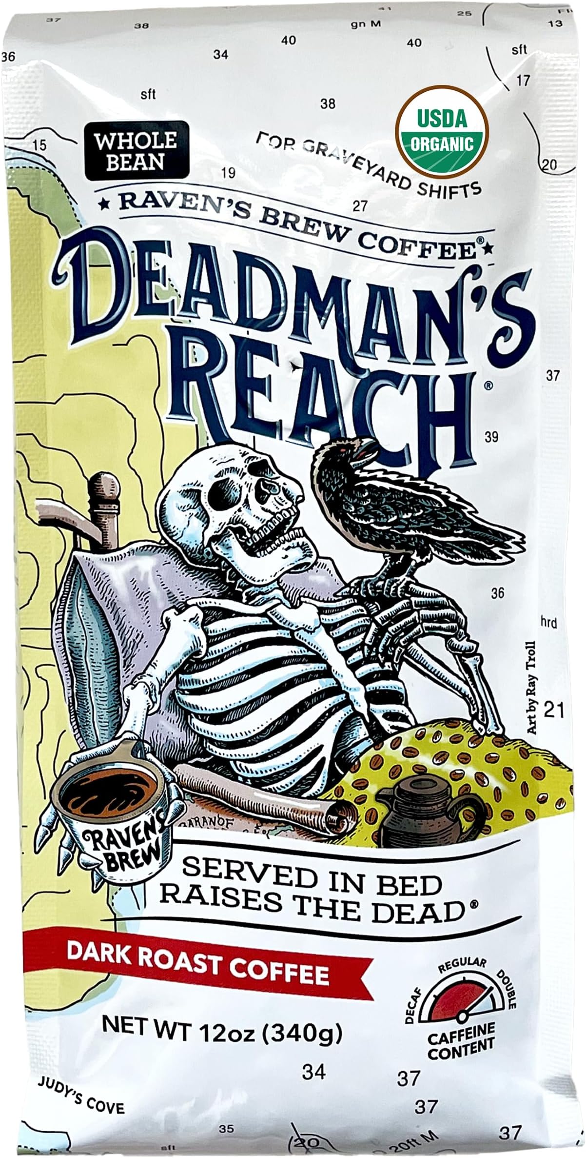 Amazon.com: Raven's Brew Coffee Full Bodied Coffee Full City Roast ...