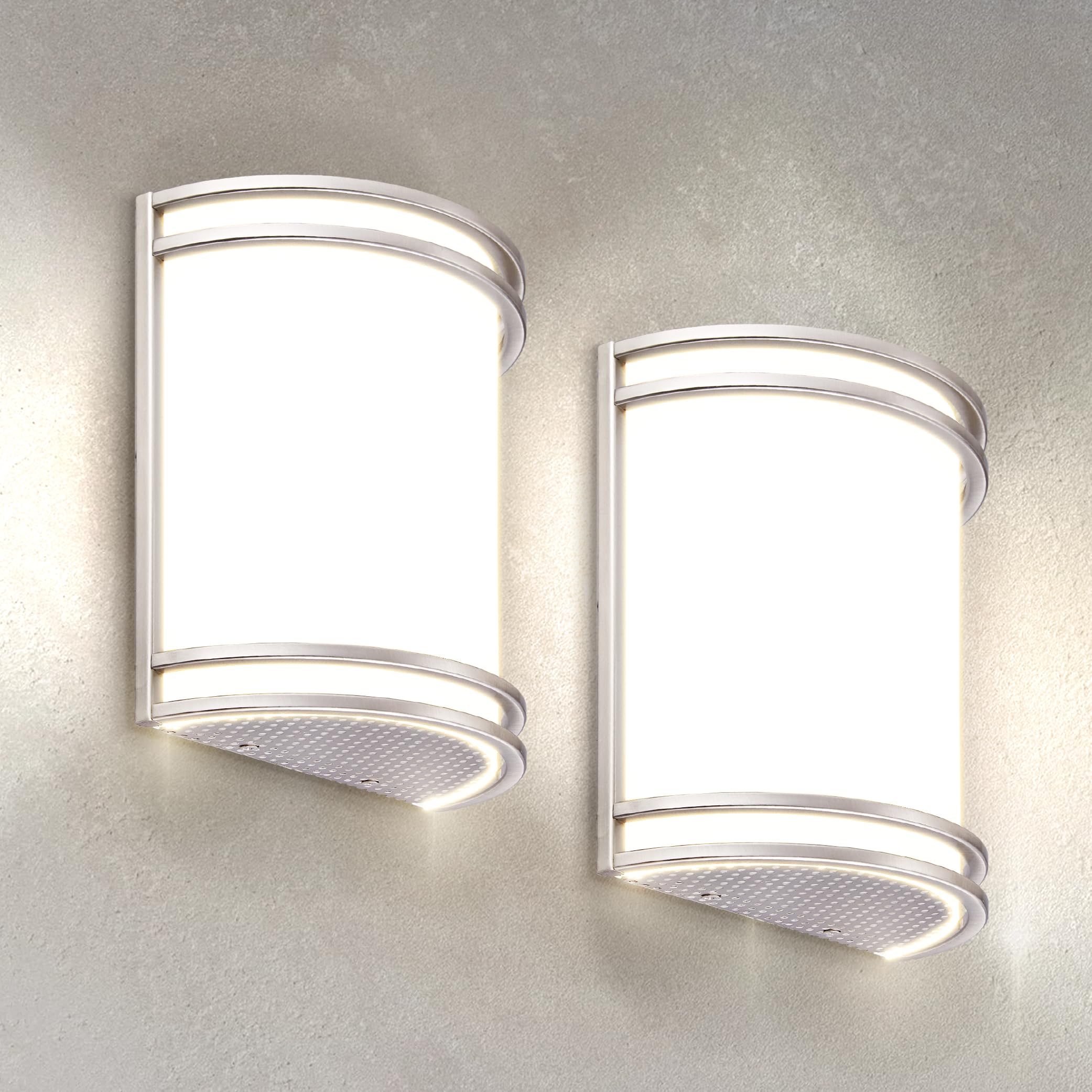 Snapklik.com : LED Indoor Wall Mount Light Fixture - 10 Inch 15W Modern ...