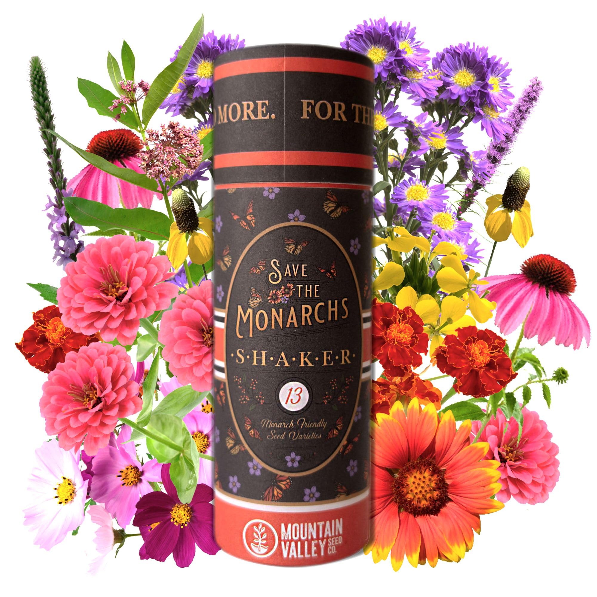 Amazon.com : Save The Monarchs Wildflower Seed Shaker - 100,000+ Wild ...