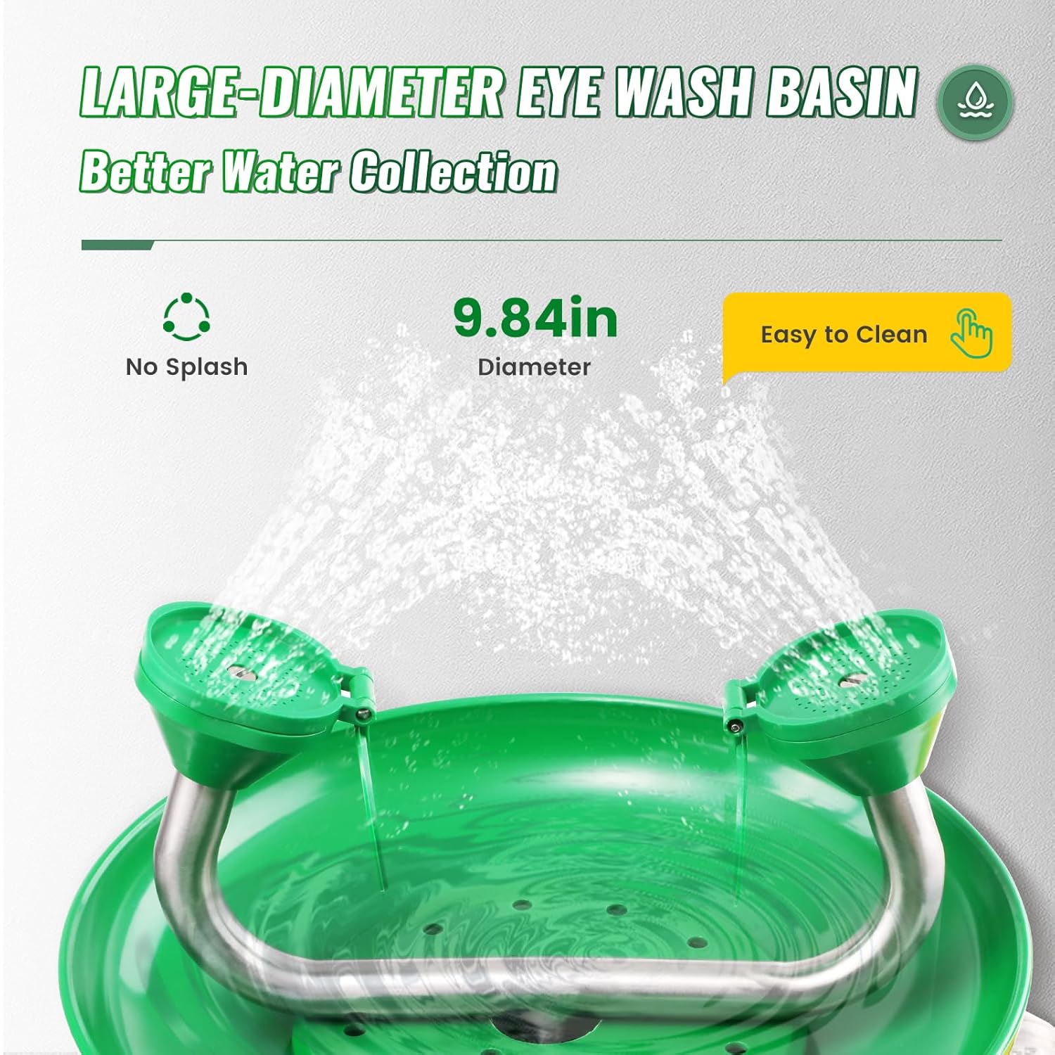 Huanyu Emergency Eye Wash Station Floor Mount Philippines | Ubuy