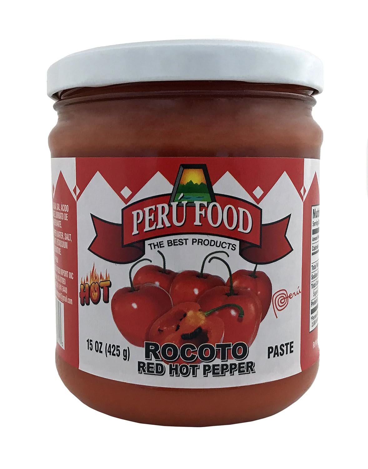 Amazon.com : Peru Food Rocoto - Red Hot Pepper Sauce - Imported from ...
