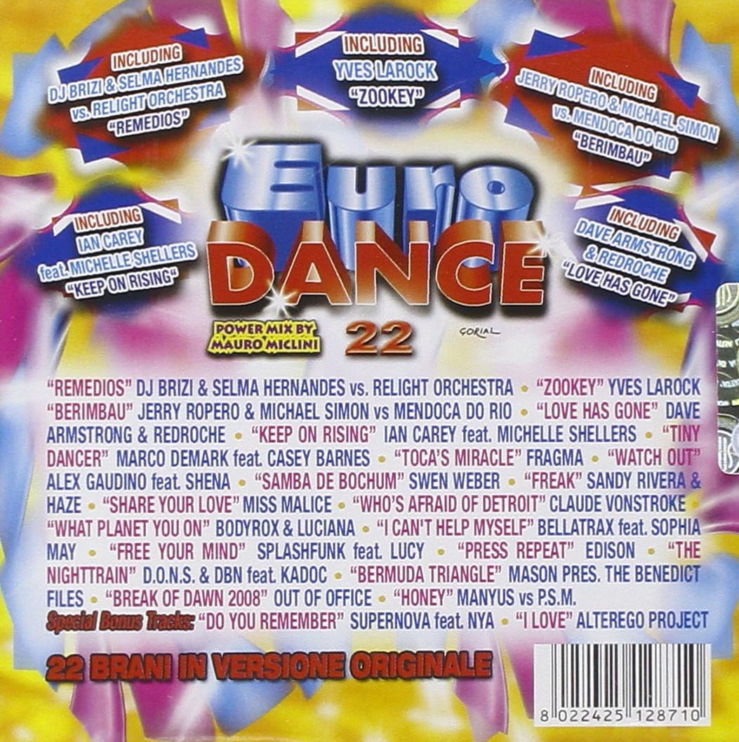 Eurodance 22: Amazon.co.uk: CDs & Vinyl
