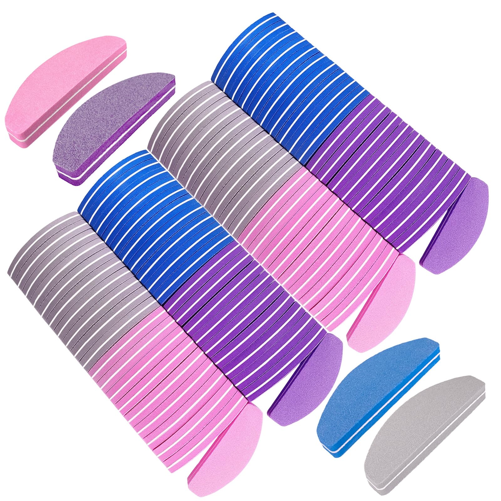 Amazon.com : 80 Pcs Nail Buffers, Buffer Block Nail Files Bulk for ...