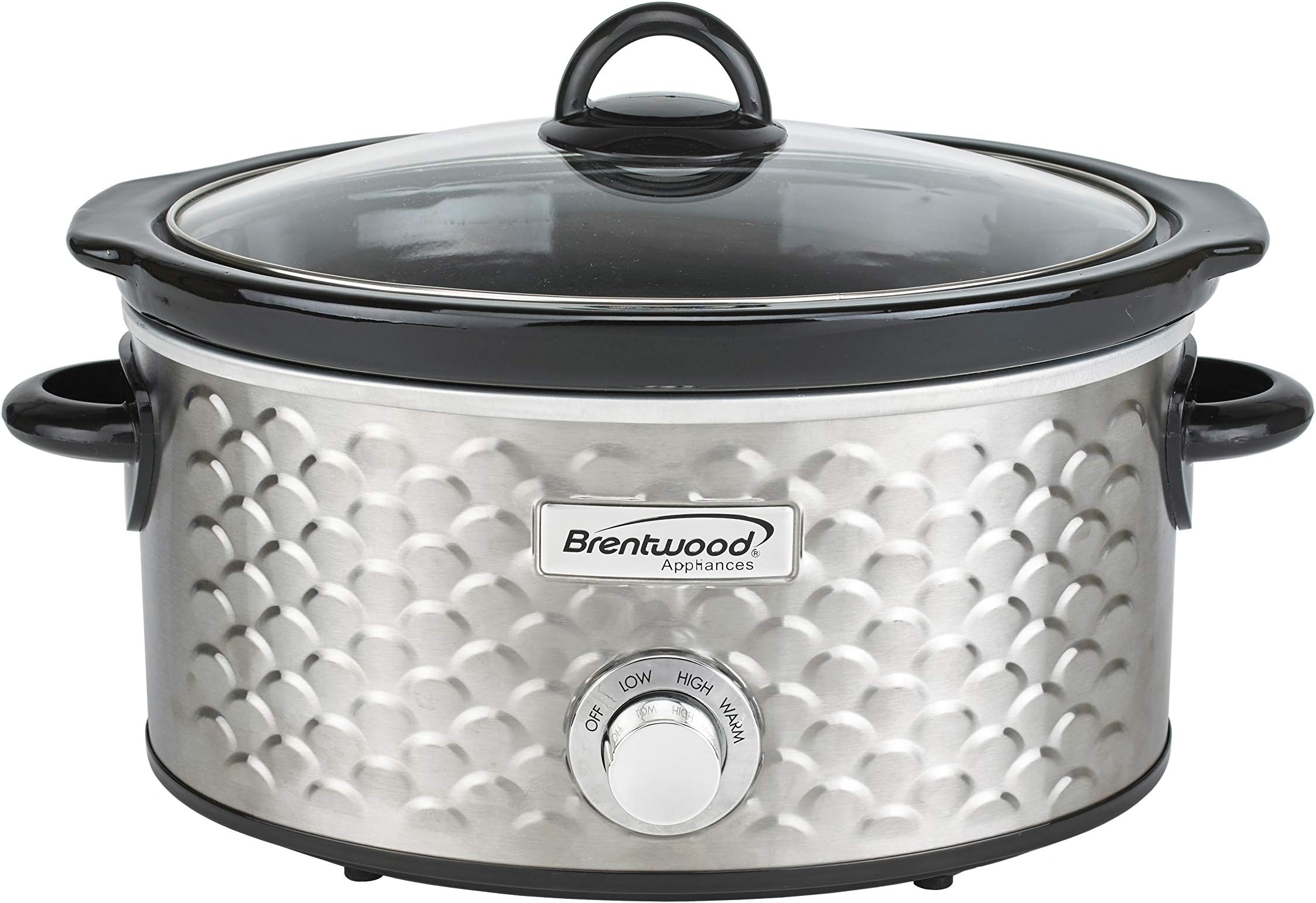 Amazon.com: Crock-Pot Large 8 Quart Oval Manual Slow Cooker, Stainless ...
