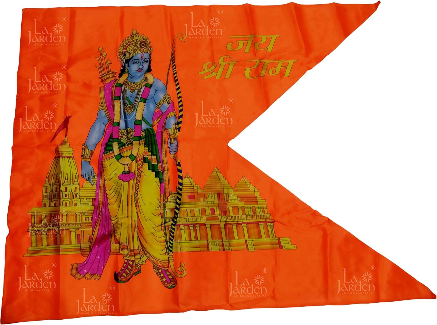 La Jarden Flag, Beautifully multicolored Shree Ramji flag, Flag of ...