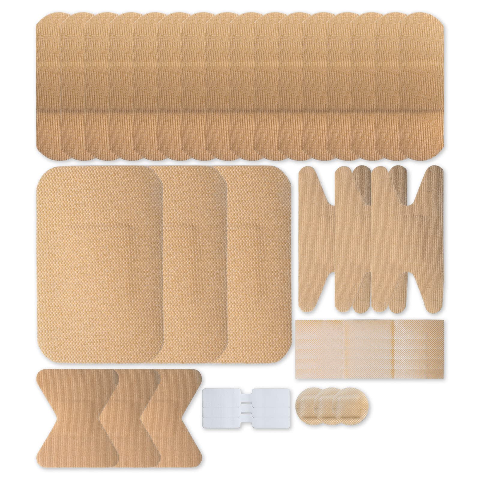 Amazon.com: MFASCO First Aid Kit Bandage Refill Pack - Comprehensive ...