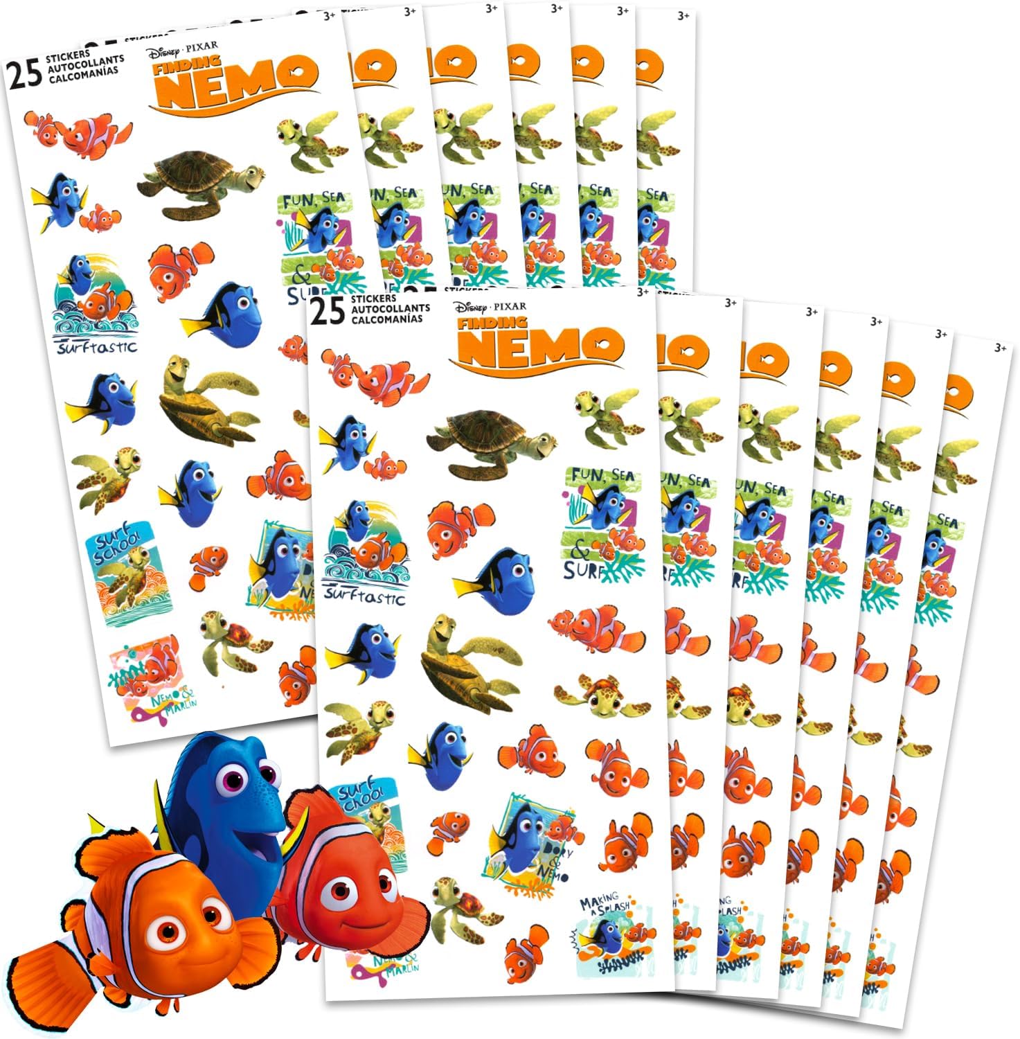 Amazon.com: Disney Coco Stickers - 6 Pack of 150 Stickers for Parties ...