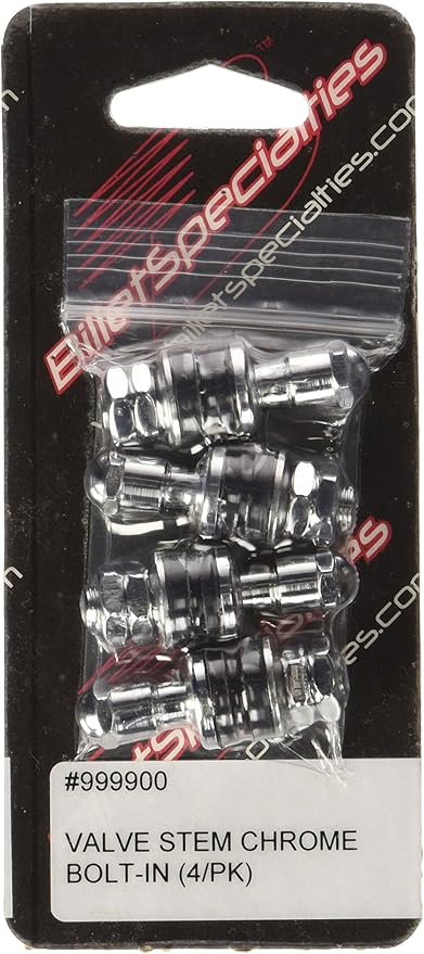 Amazon.com: Billet Specialties 999900 Bolt-In Valve Stem, Chrome (Pack ...
