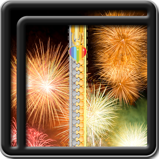 Zipper Lock Screen Fireworks - App on Amazon Appstore