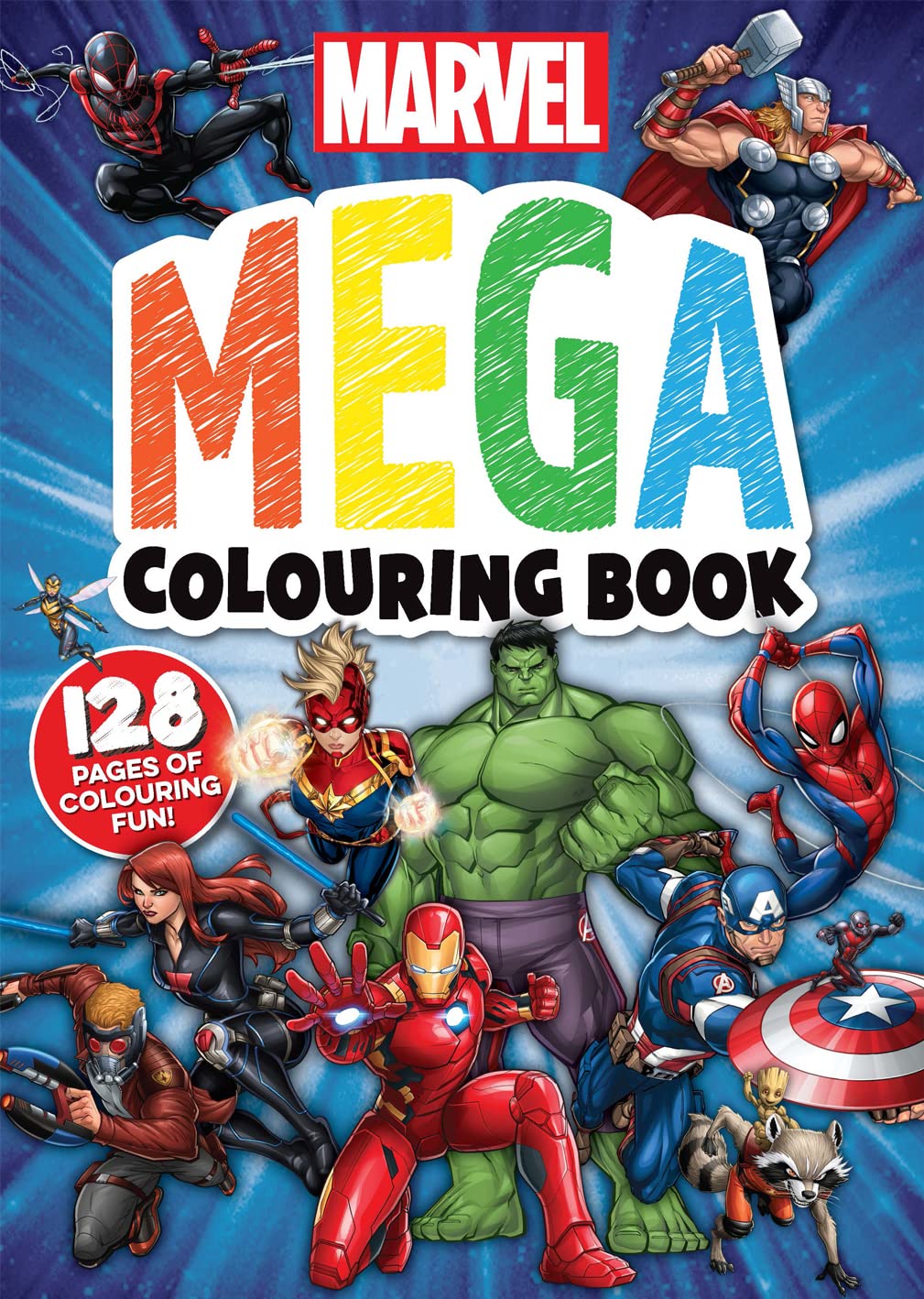 Marvel: Mega Colouring Book : Amazon.com.au: Books