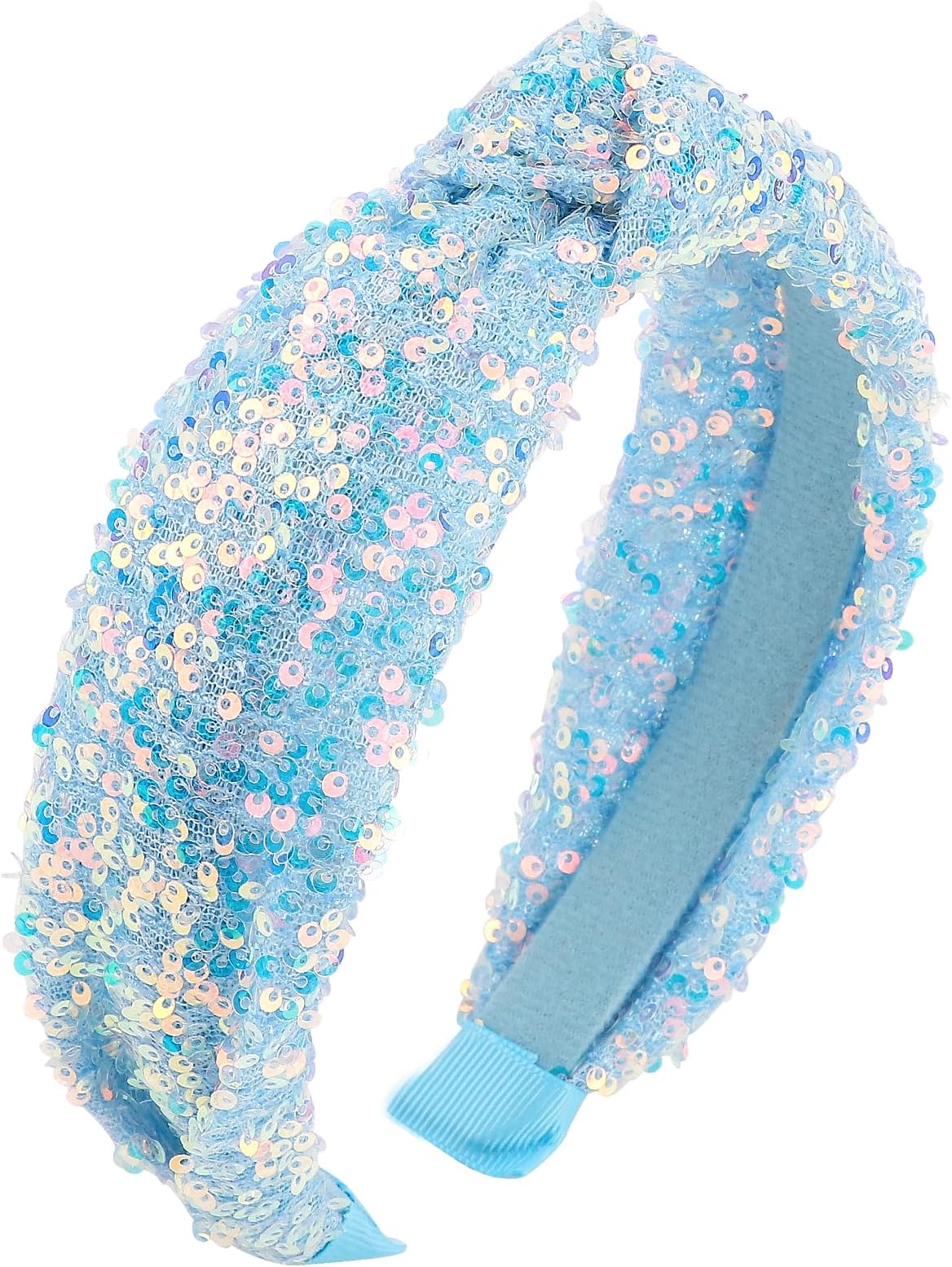 Amazon.com : Vodolo Glitter Headband for Girls,6 PCS Glitter Kids ...