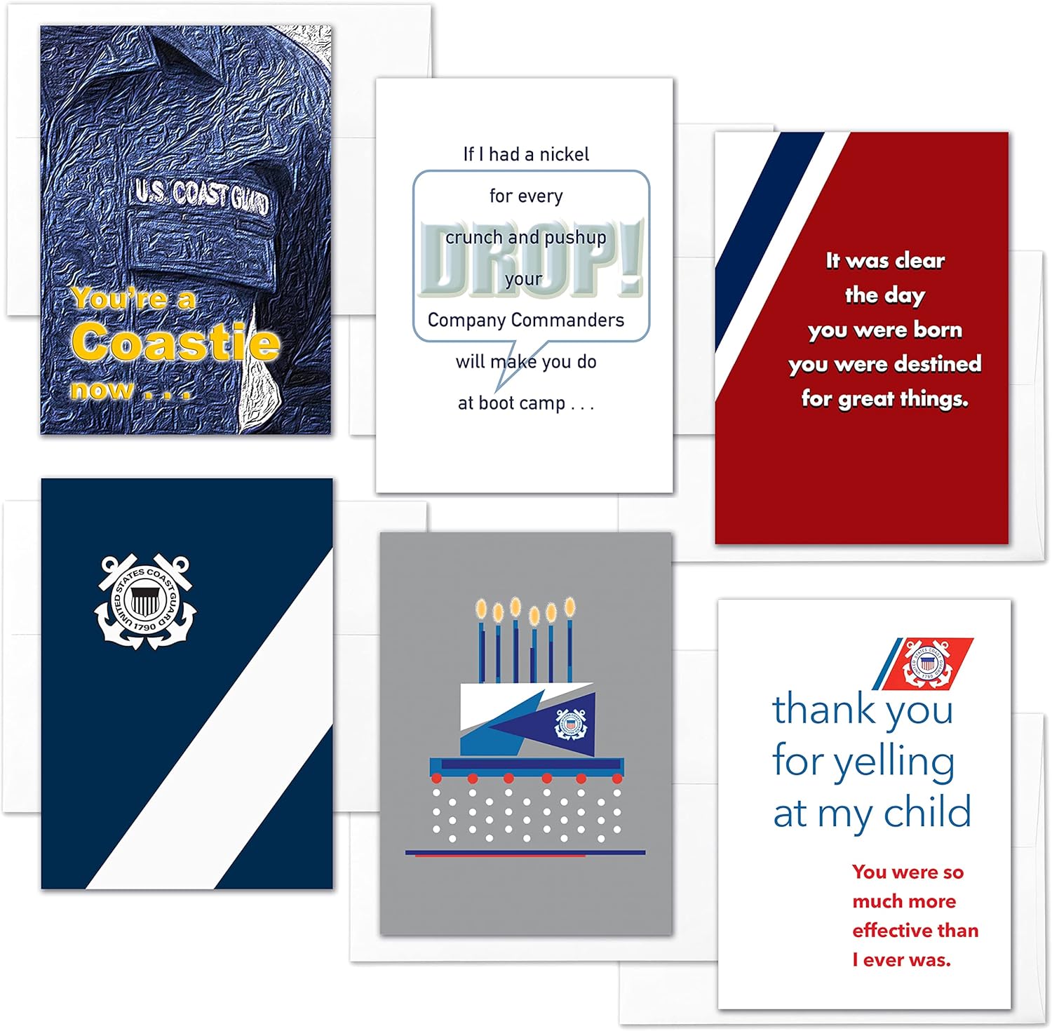 Amazon.com : 2MyHero - US Coast Guard - Enlisted Boot Camp Mixed Pack ...